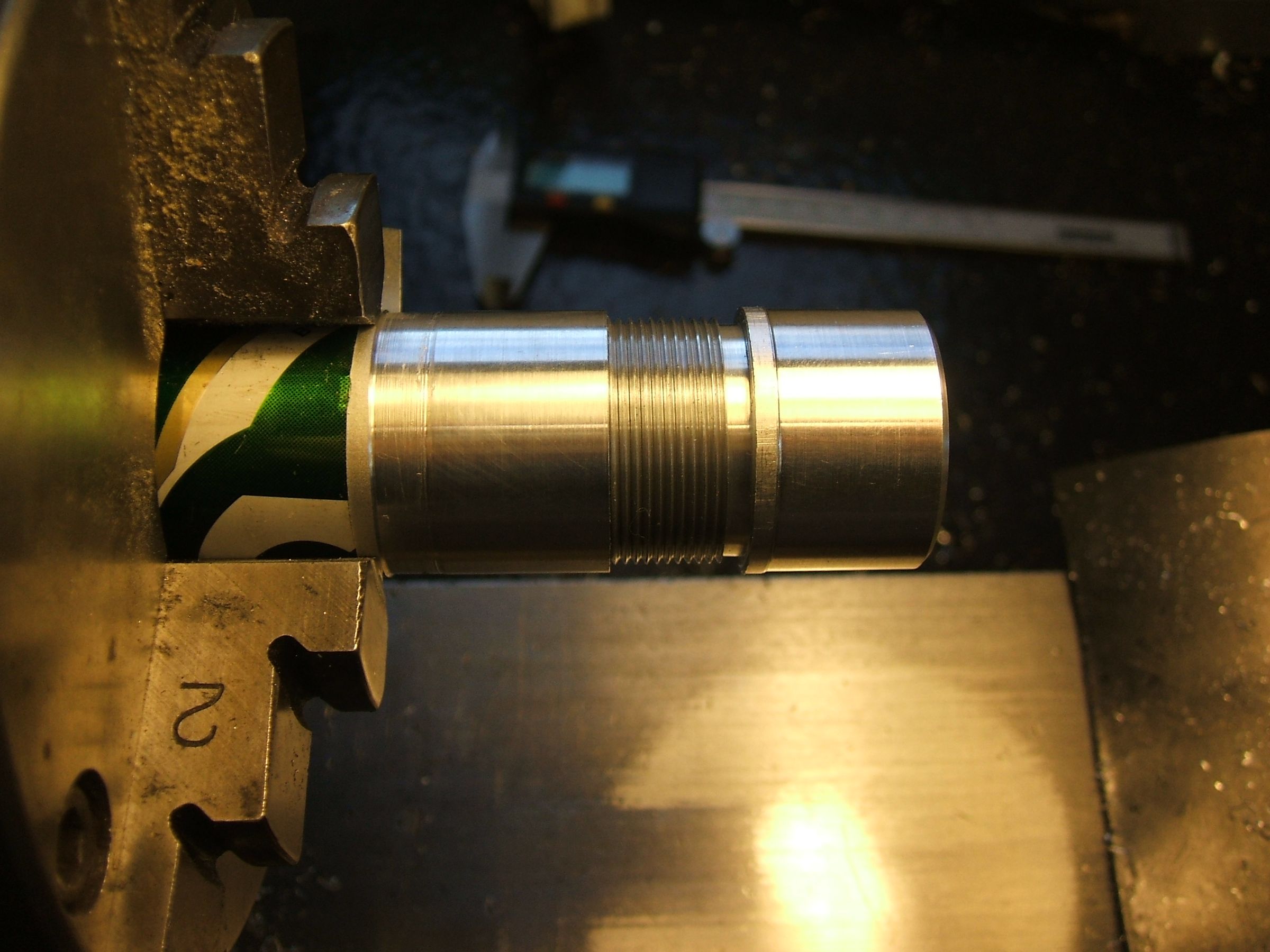 Thread Cutting - Internal and External on a Myford ML10 Lathe : 11 ...