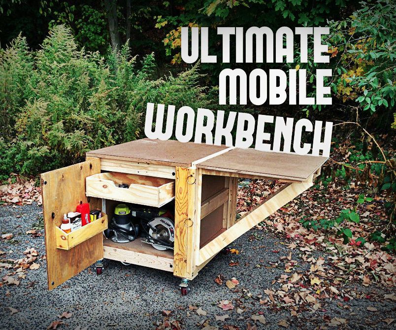 Ultimate Mobile Workbench : 9 Steps (with Pictures) - Instructables