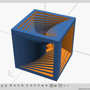 OpenSCAD Tutorial: Spiral Cube : 12 Steps (with Pictures) - Instructables