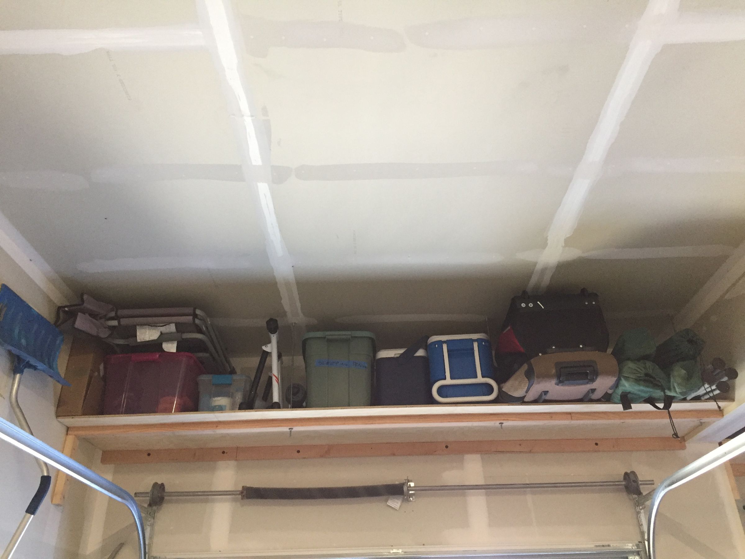 Overhead Garage Shelves : 12 Steps (with Pictures) - Instructables