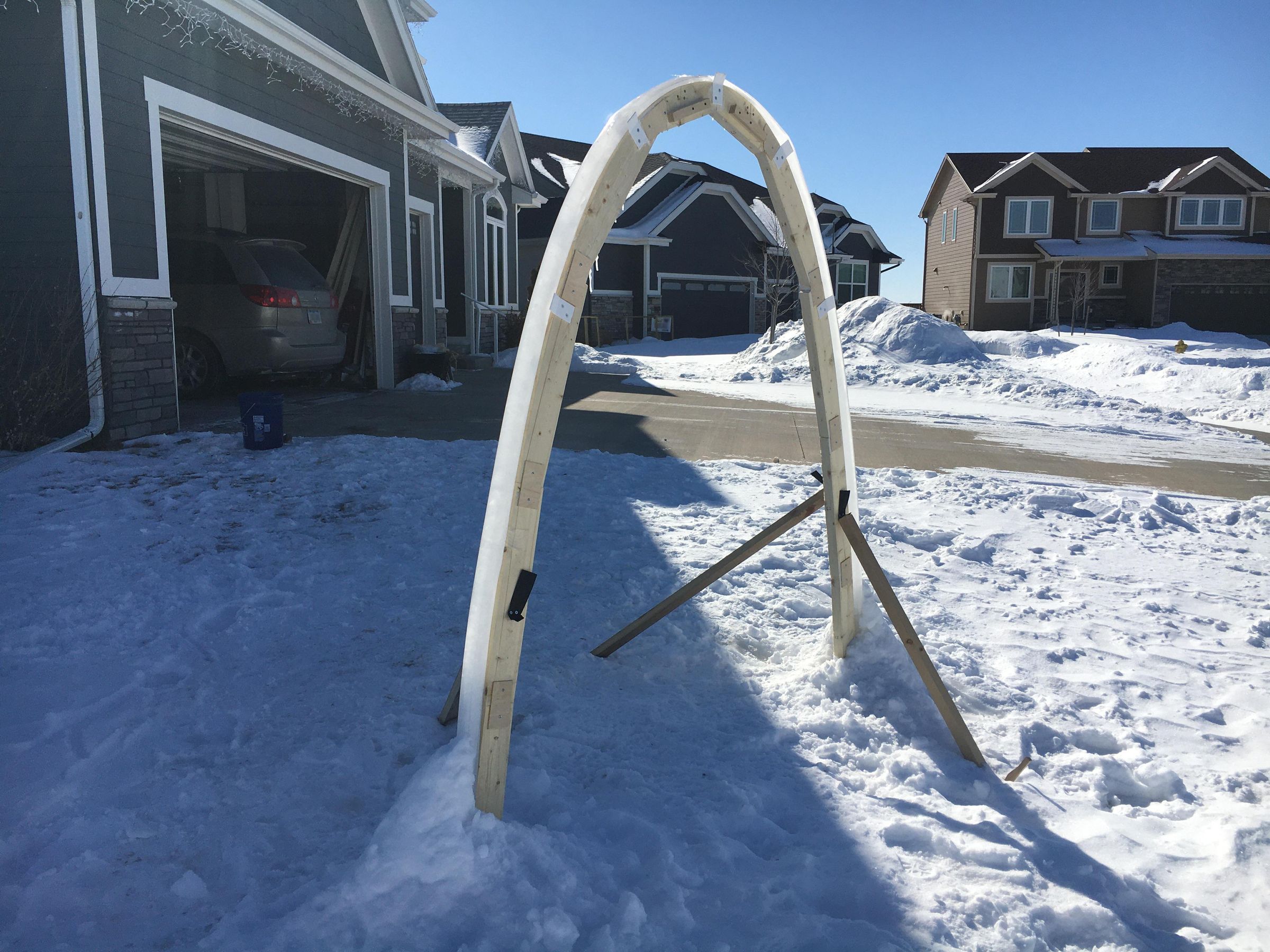 Ice Arch - 6' Freestanding : 13 Steps (with Pictures) - Instructables