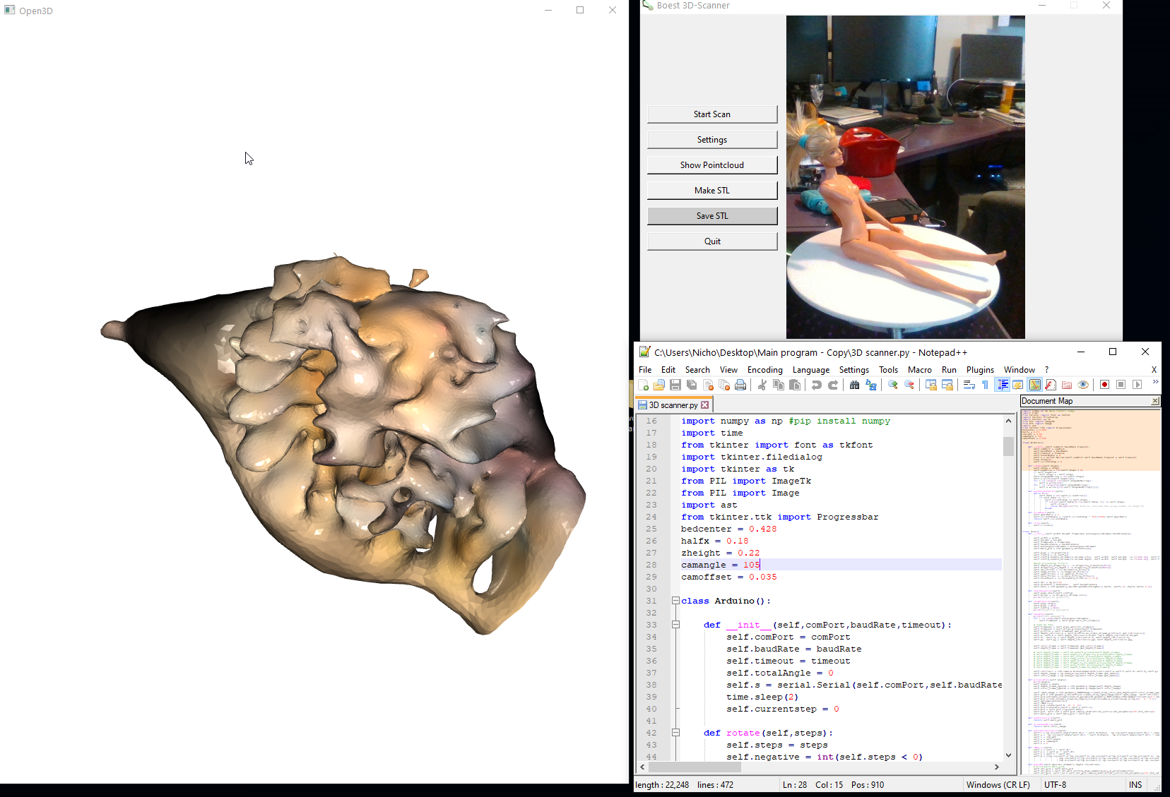 3D Printable 3D Scanner Using Intel Realsense D435 : 5 Steps (with Pictures) - Instructables
