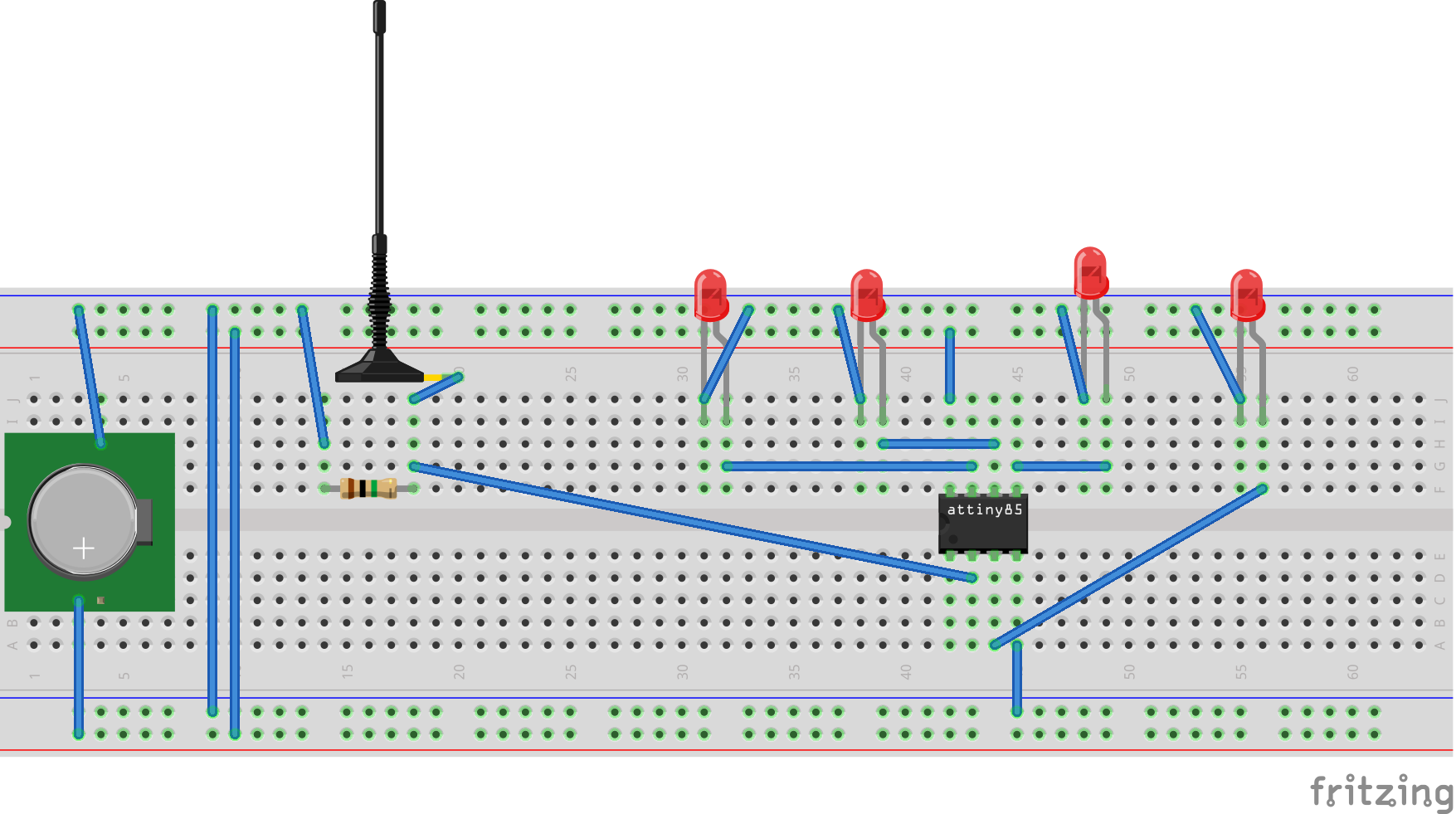 Attiny85 EMF Detector : 4 Steps (with Pictures) - Instructables