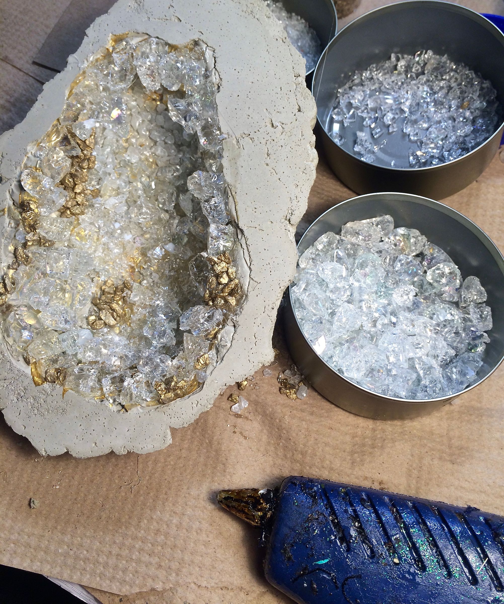 Fabulous Fake Concrete Geodes : 6 Steps (with Pictures) - Instructables