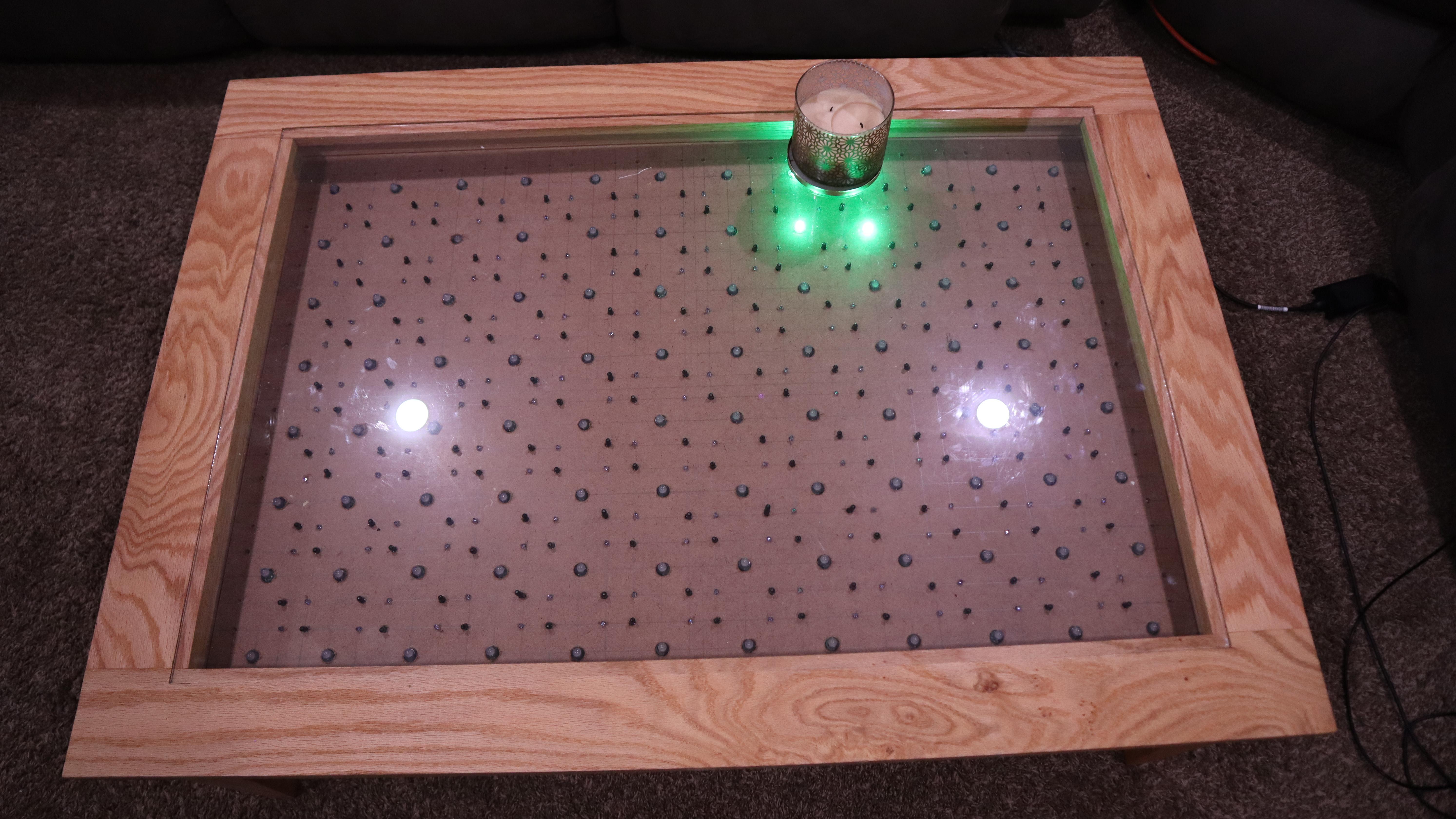 Arduino Interactive LED Coffee Table : 6 Steps (with Pictures ...