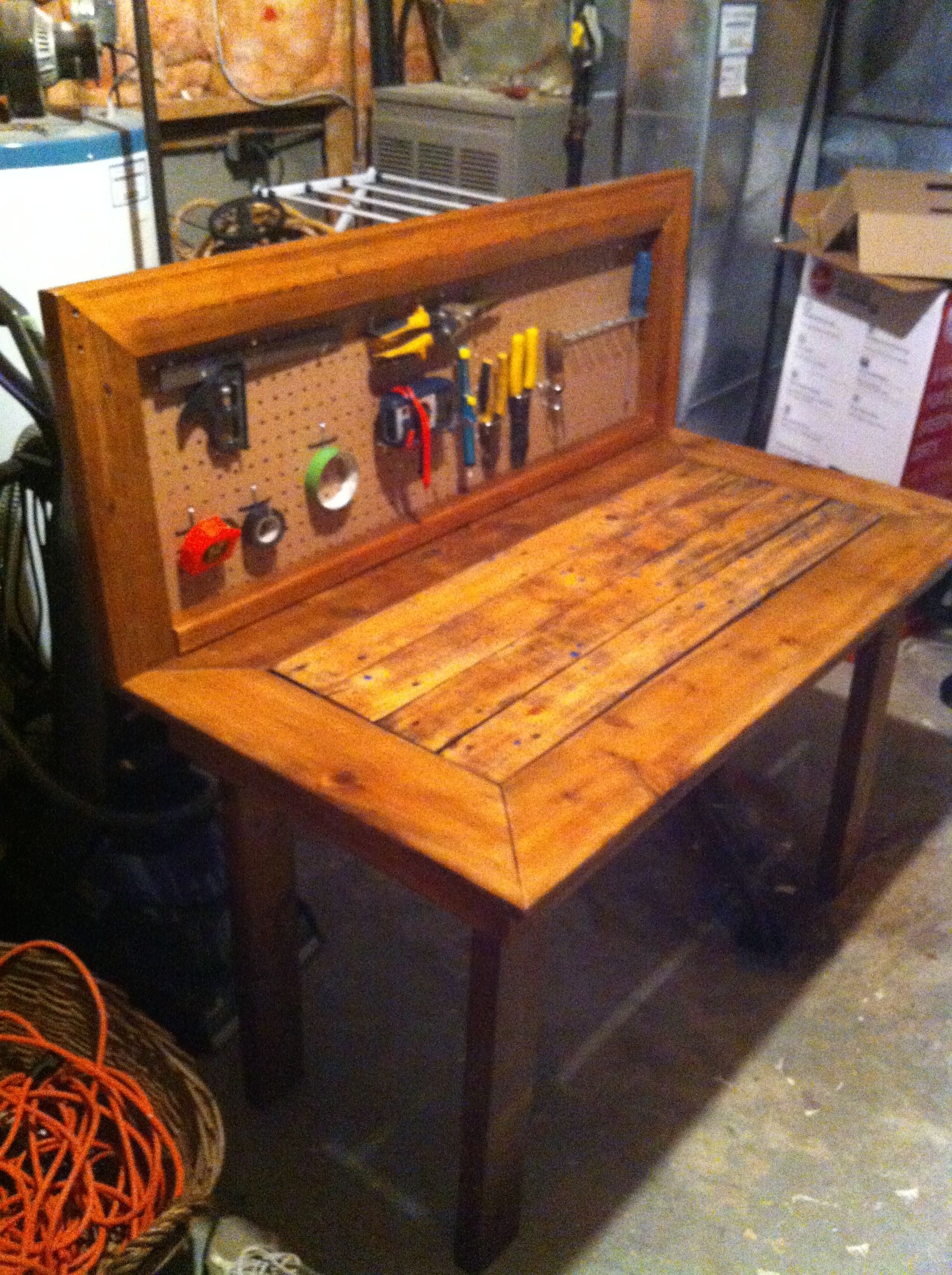 Maker/Work Bench From Scrap Wood : 9 Steps (with Pictures) - Instructables
