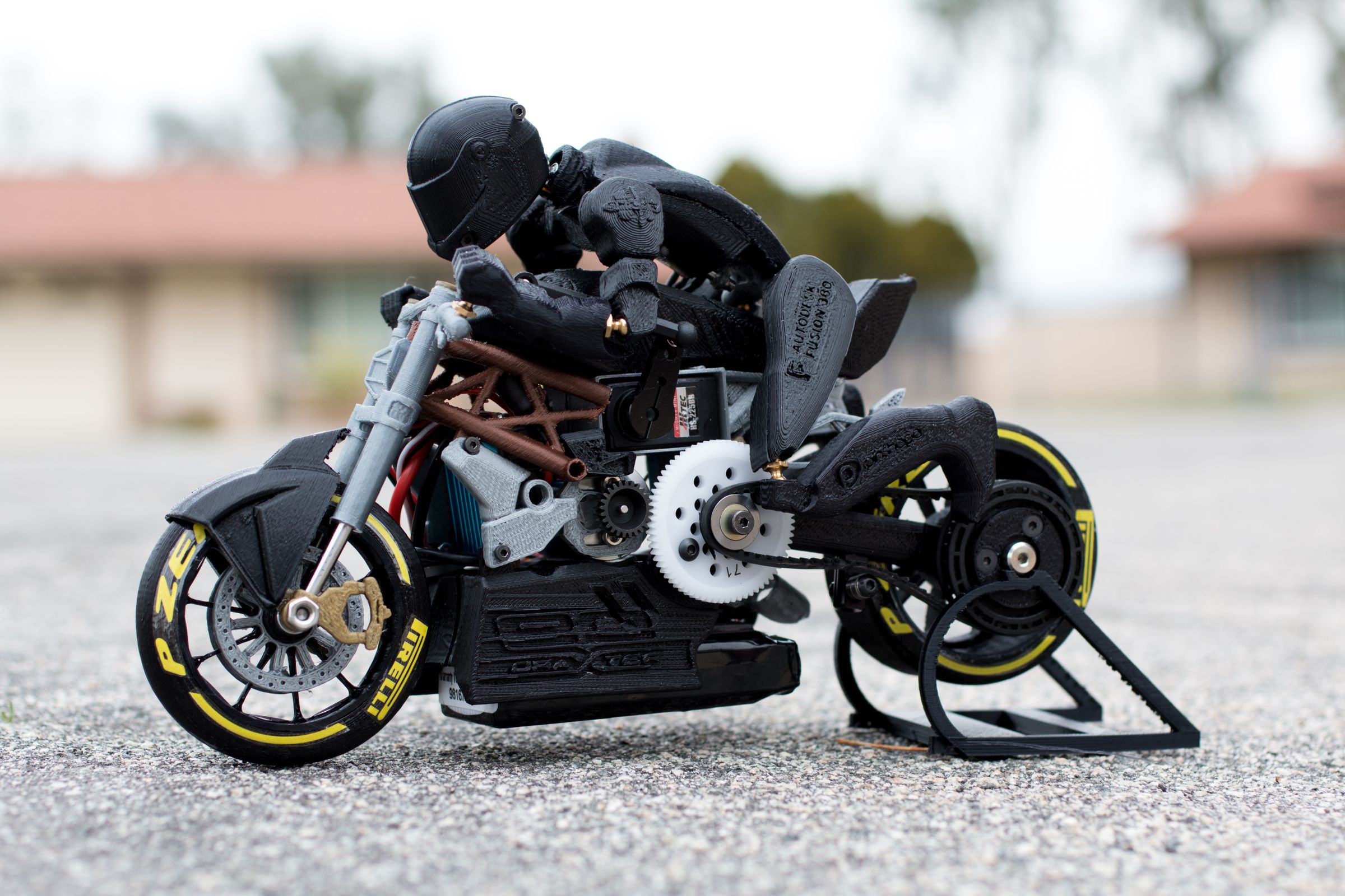3d Printed RC Motorcycles: 2016 Ducati Draxter and 2016 Suzuki GSX-RR ...