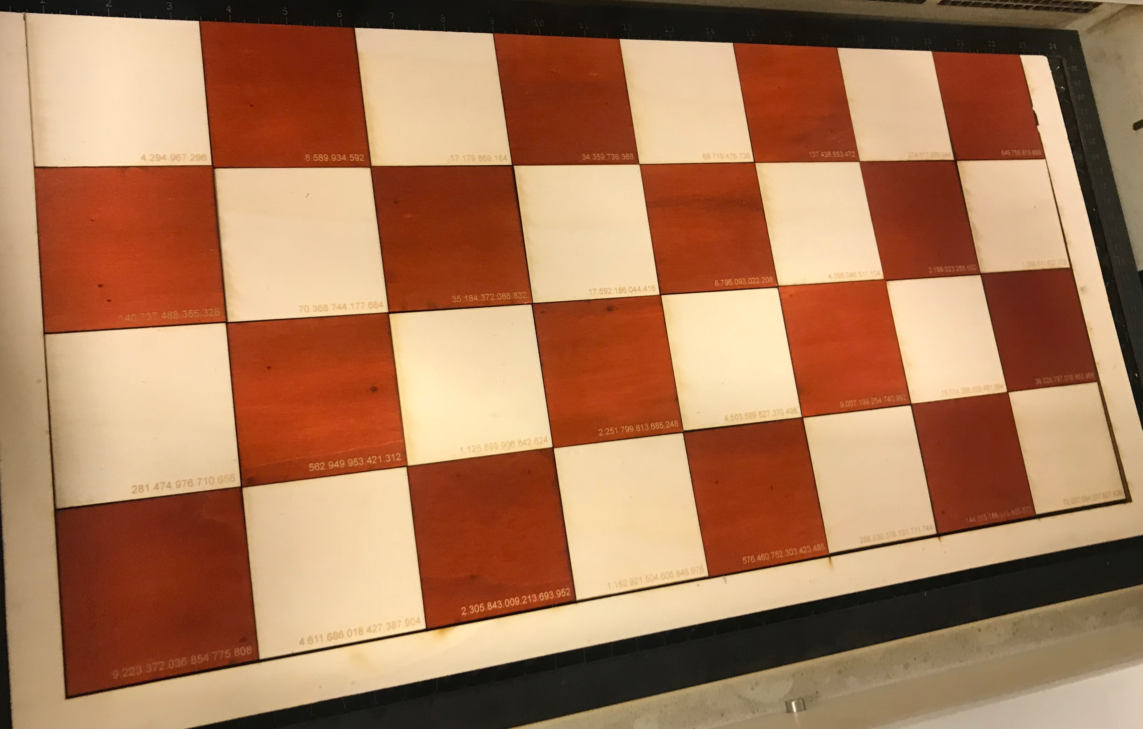Chess Board With Rice: Exponential Growth : 11 Steps (with Pictures ...