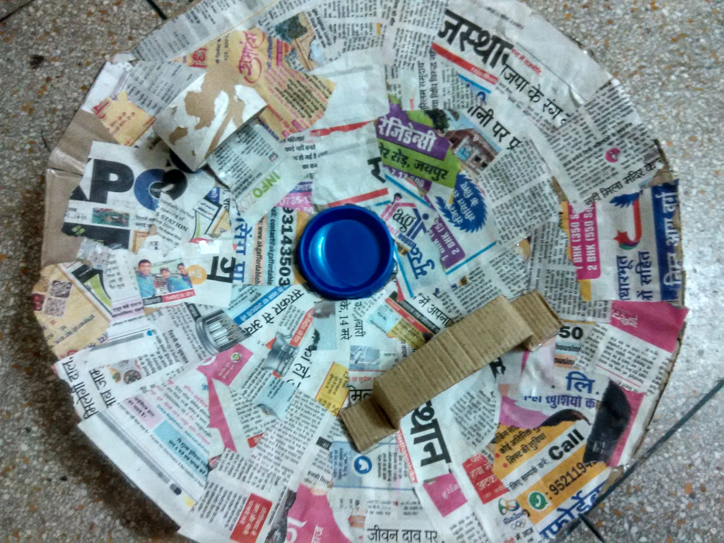 Captain America's Shield Using Cardboard : 6 Steps - Instructables