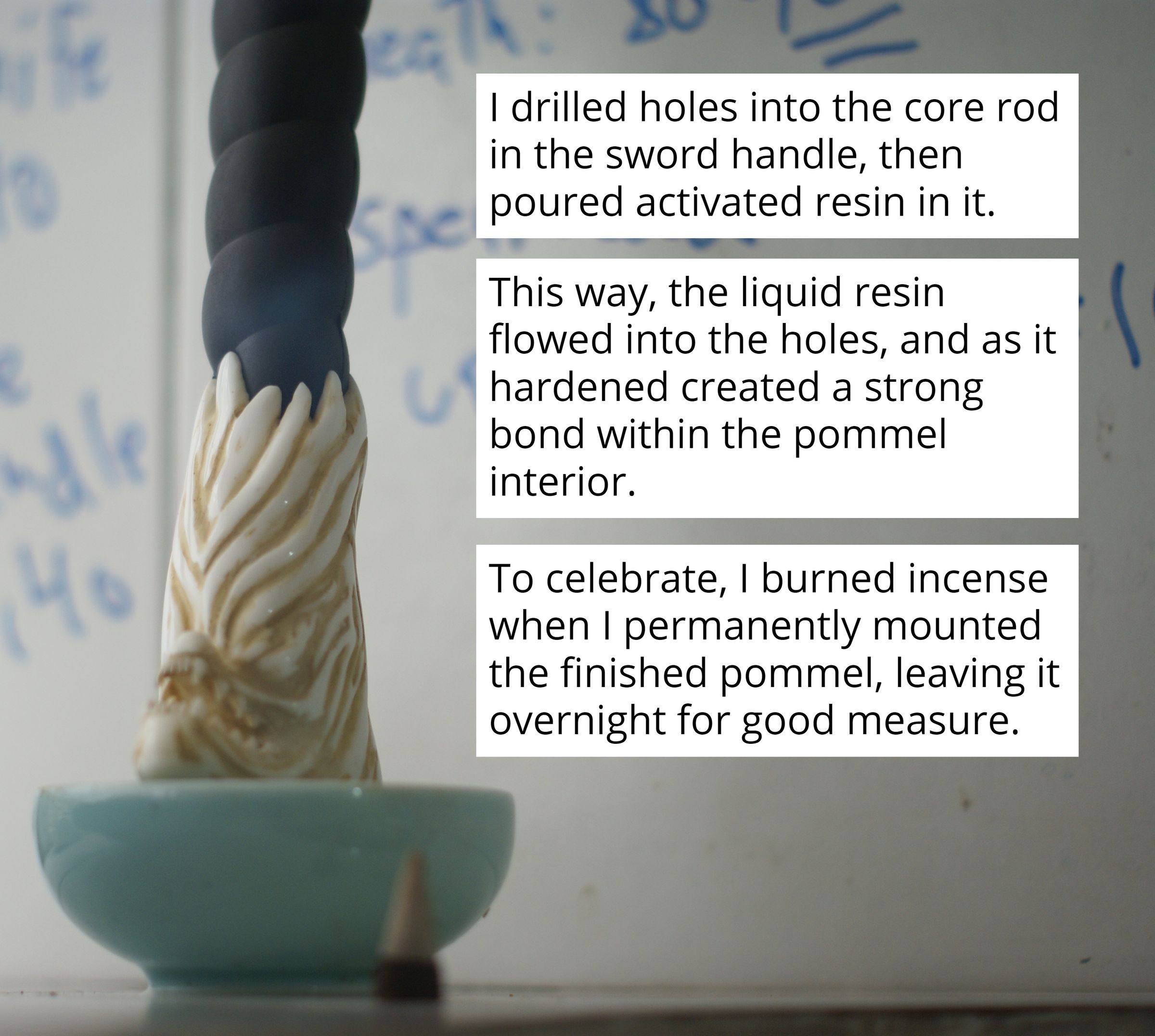 Resin Casting Jon Snow's Longclaw Direwolf Pommel : 15 Steps (with ...