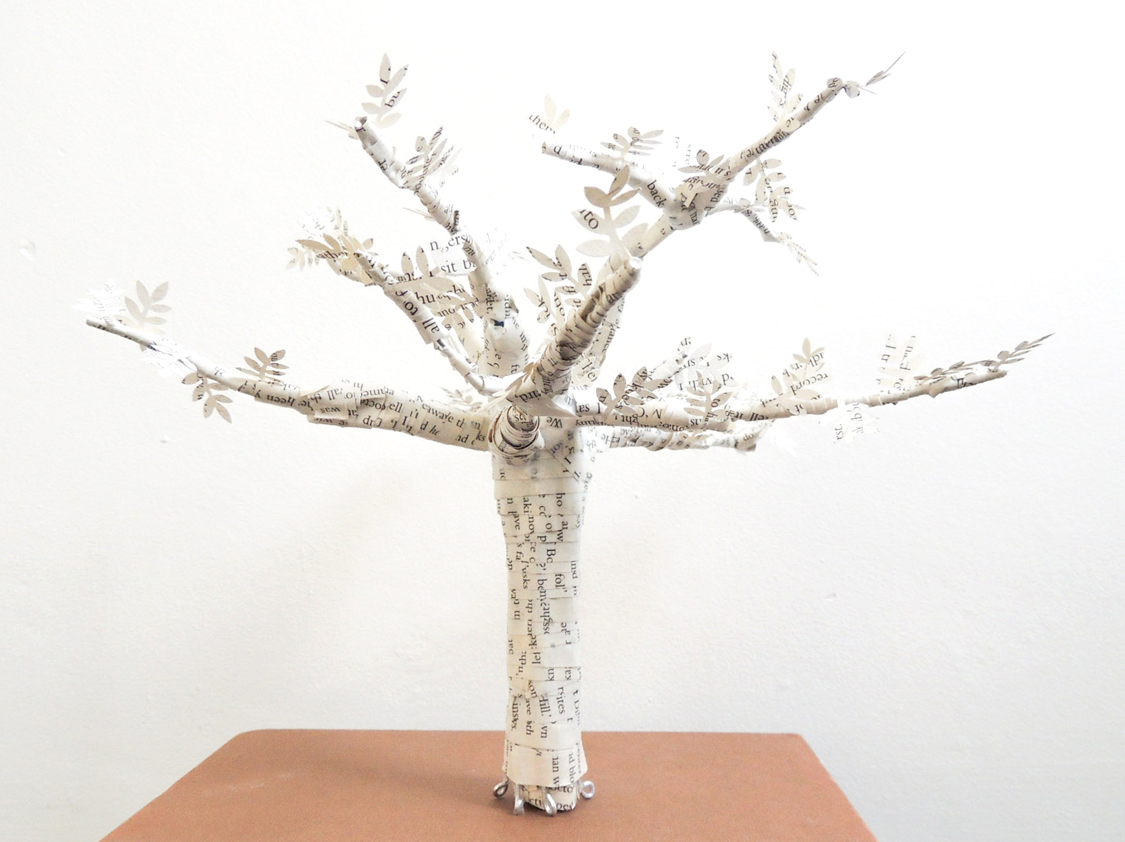 3D Book Page Tree Sculpture : 9 Steps (with Pictures) - Instructables