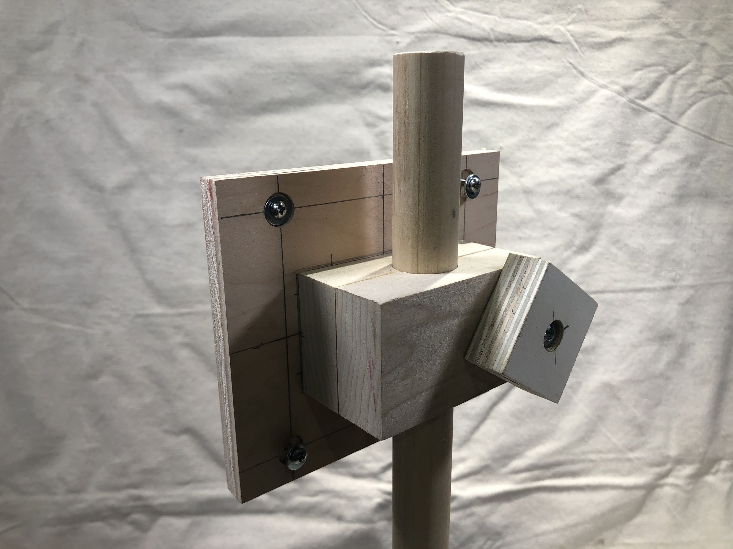 Wooden Adjustable Height Monitor Stand : 8 Steps (with Pictures ...