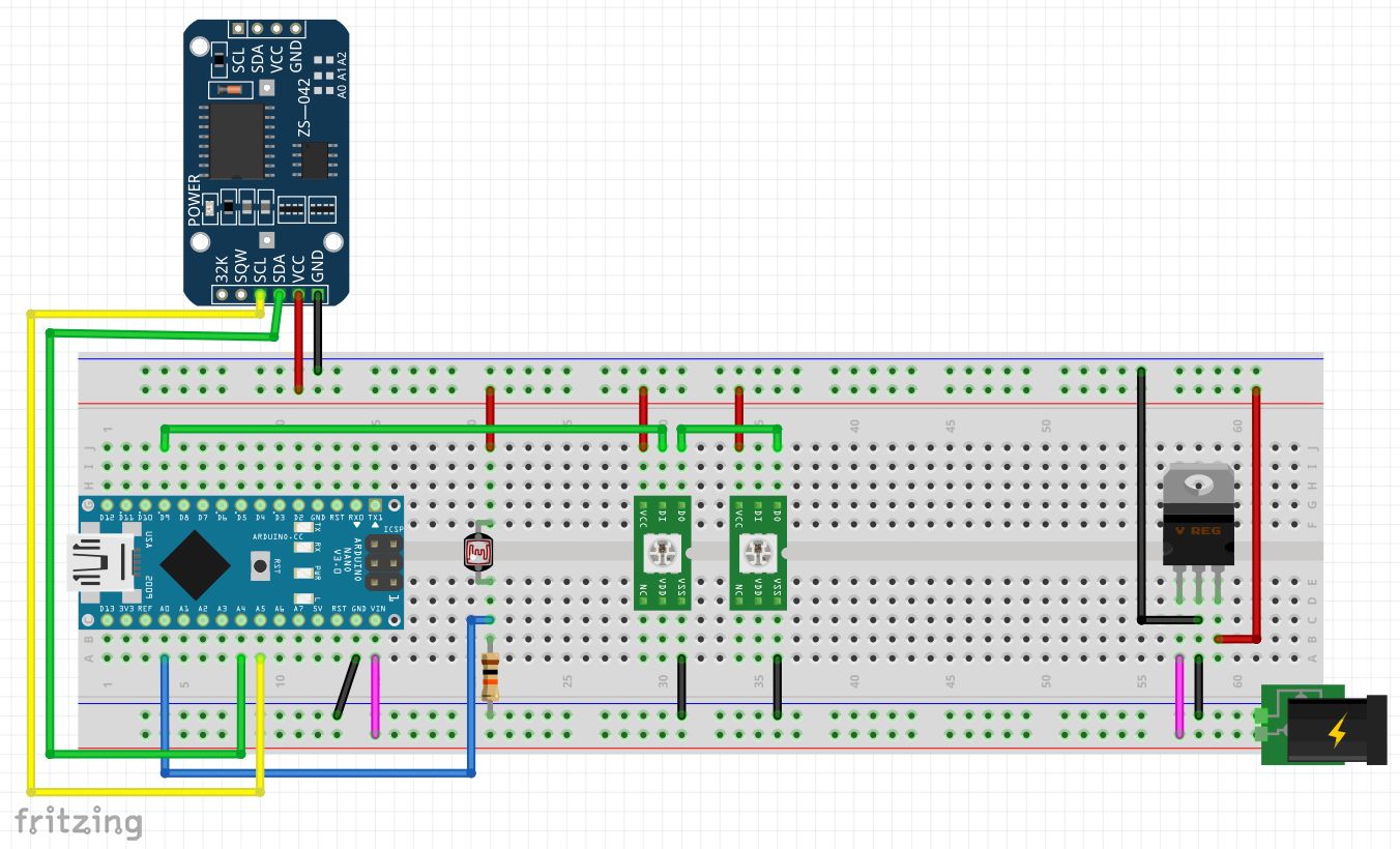 LED Ring Clock With Arduino : 3 Steps (with Pictures) - Instructables