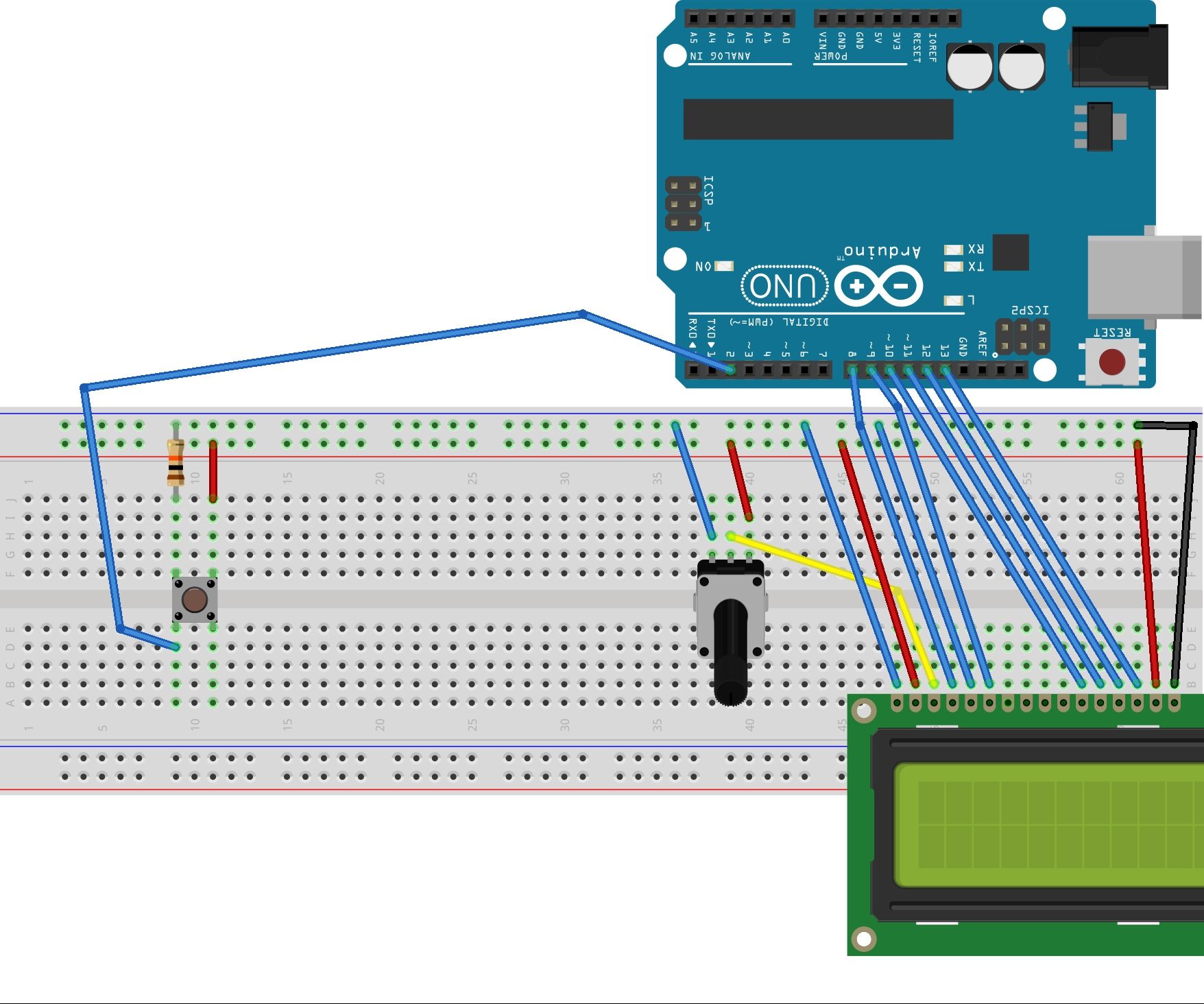 Arduino Lcd Interrupts 3 Steps With Pictures Instructables