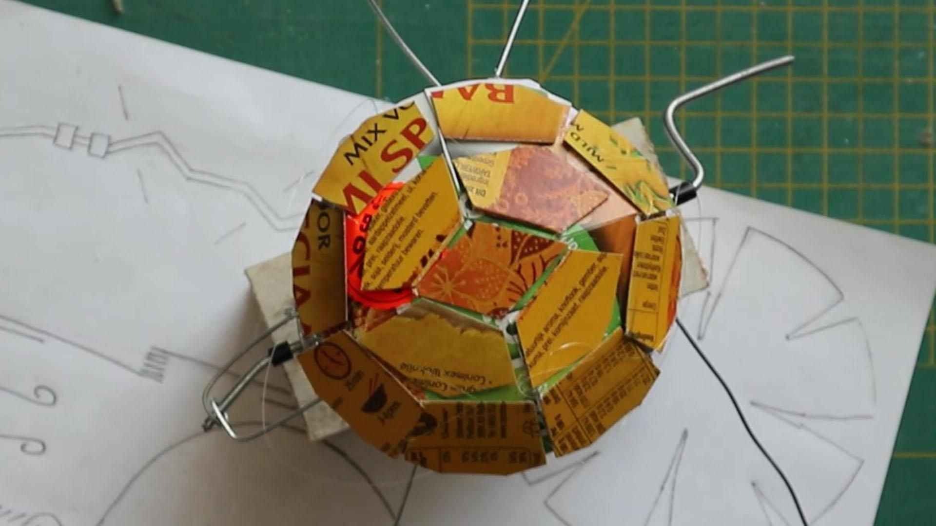 Waste Paper Trotting Turtle Automaton : 7 Steps (with Pictures ...