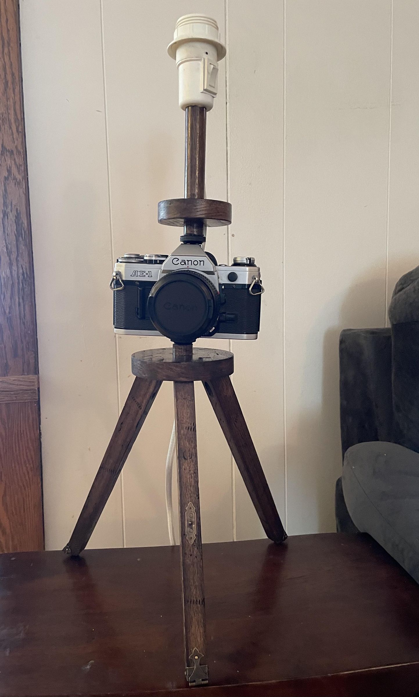 Vintage Camera Lamp With DIY 35mm Slide Shade : 14 Steps (with Pictures ...