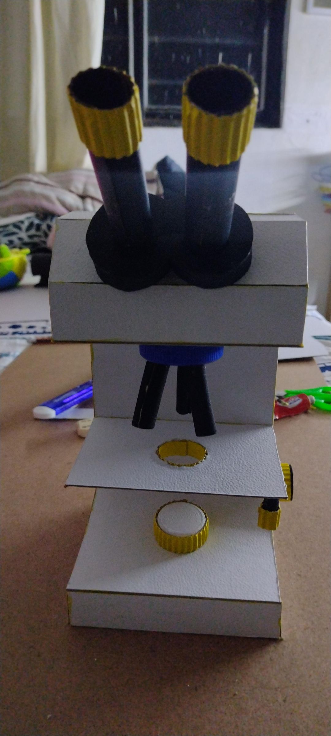 Make a Cardboard Binocular Microscope : 7 Steps (with Pictures ...