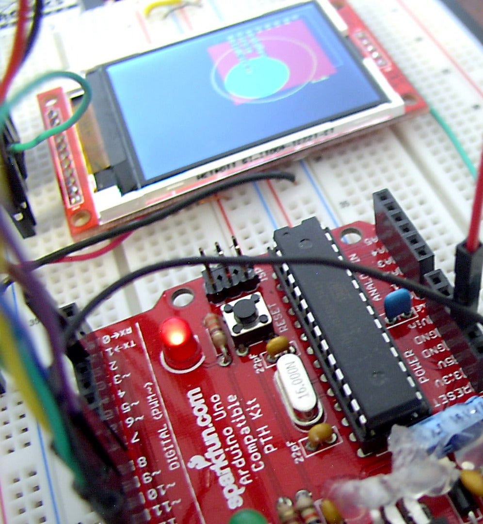 The Arduino Tft Lcd Connection 10 Steps Instructables