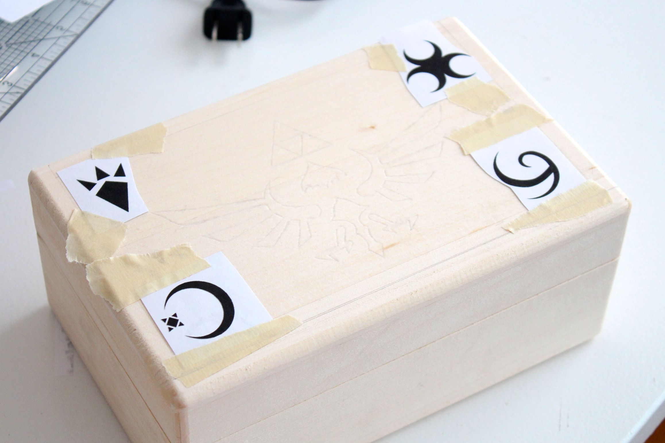 Woodburned Legend of Zelda Box : 6 Steps (with Pictures) - Instructables