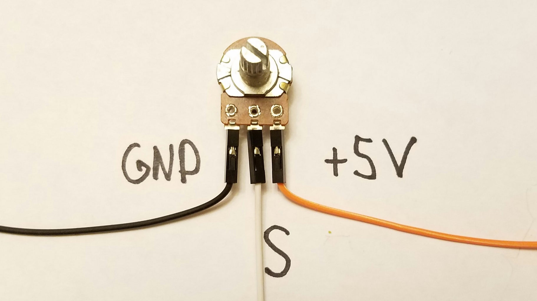 Intuitive How A Potentiometer Works And How To Use One With Arduino 5 Steps Instructables