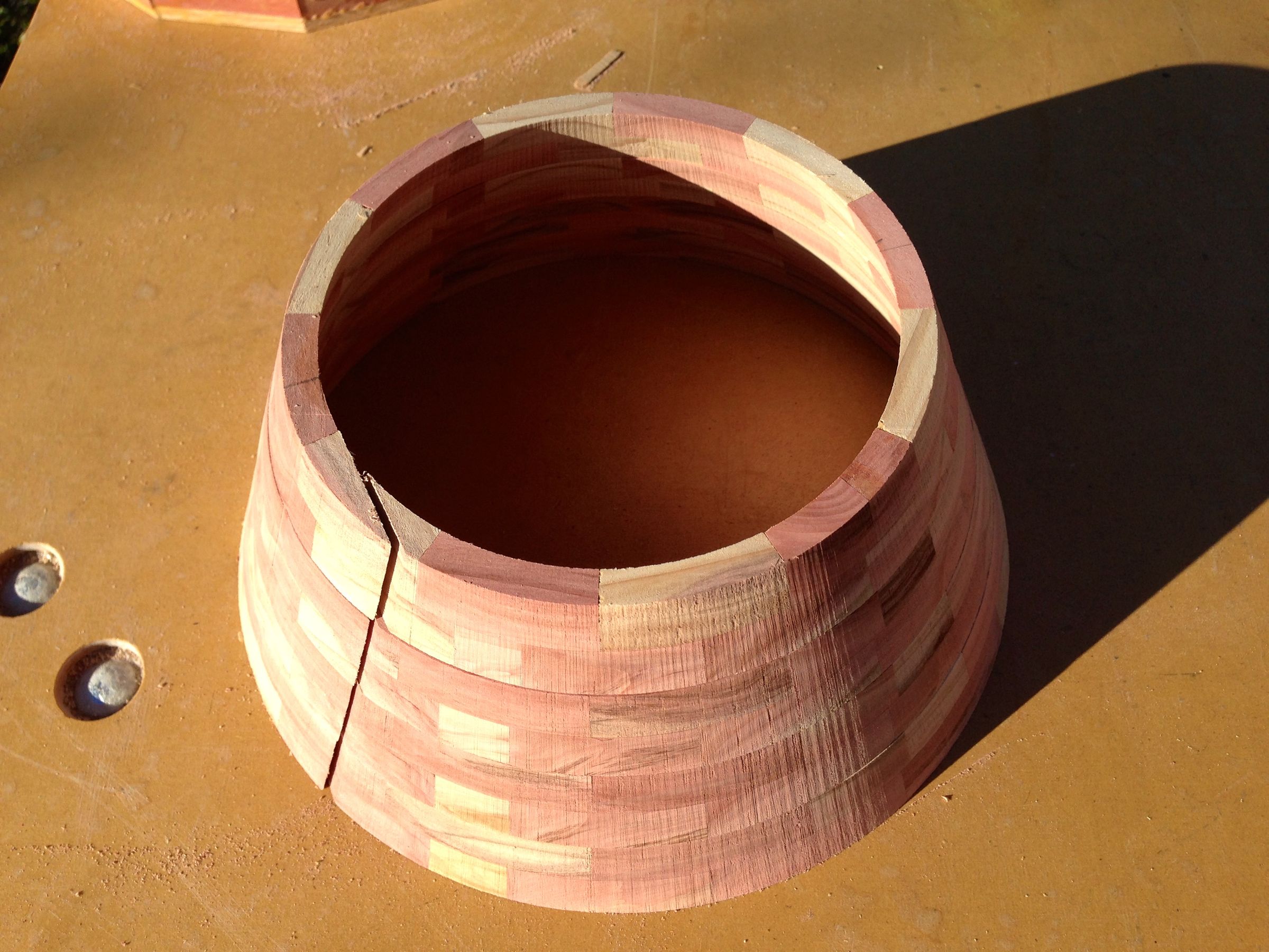 How to Make an Angled Segmented Bowl With Your Bandsaw : 7 Steps (with ...