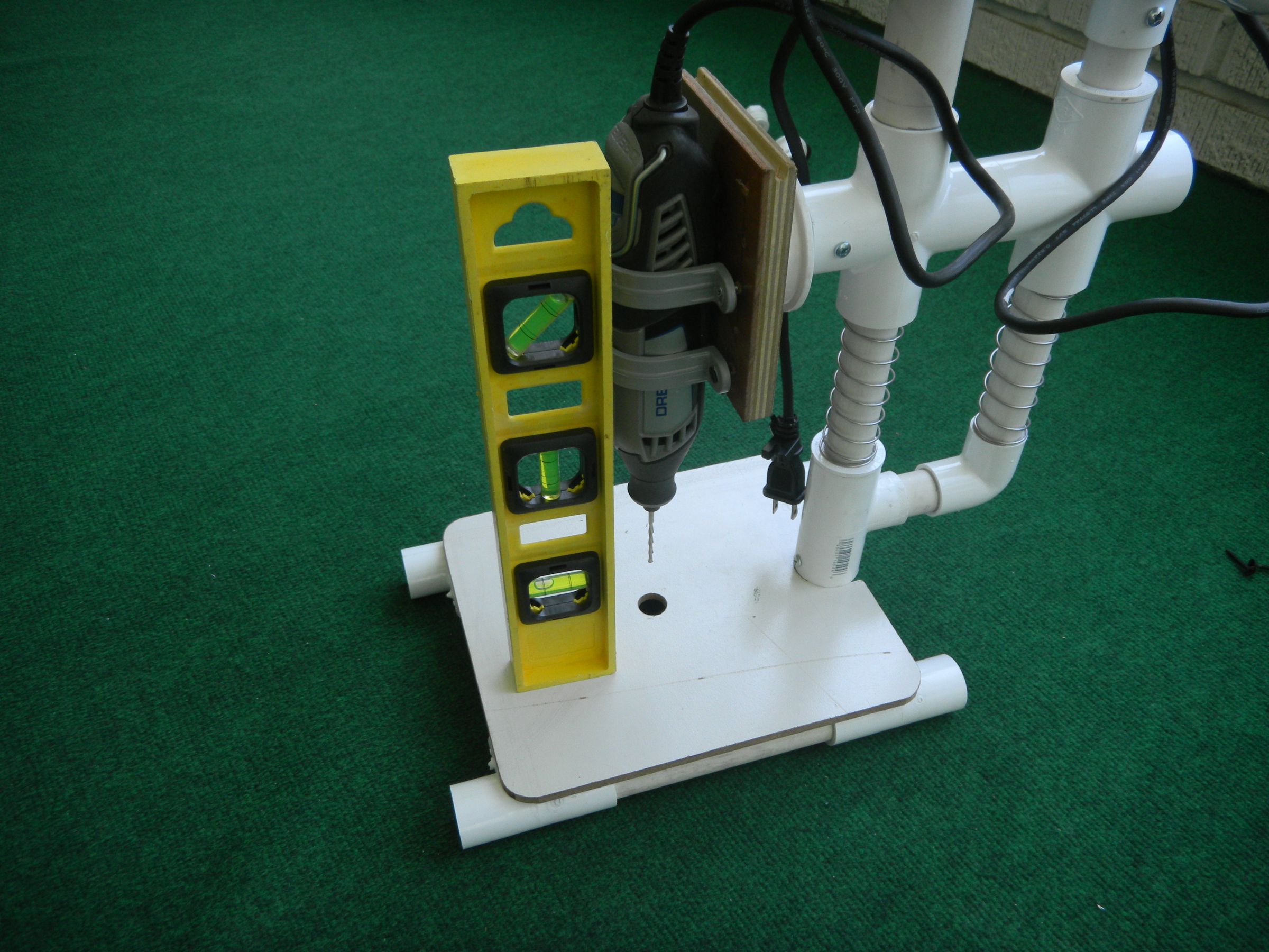 PVC Dremel Drill Press : 9 Steps (with Pictures) - Instructables
