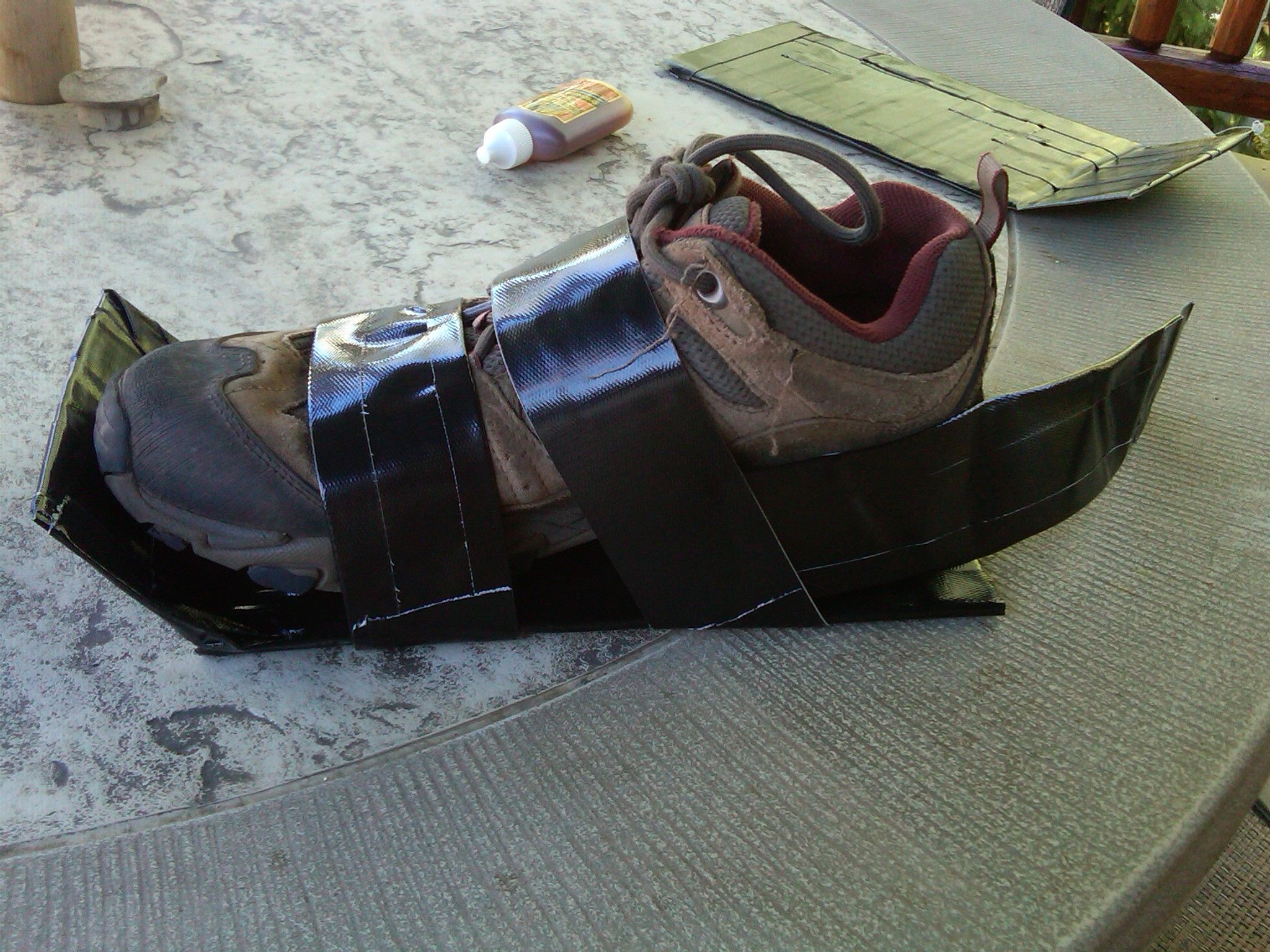 Duct Tape Snowshoes From Scratch : 14 Steps (with Pictures) - Instructables