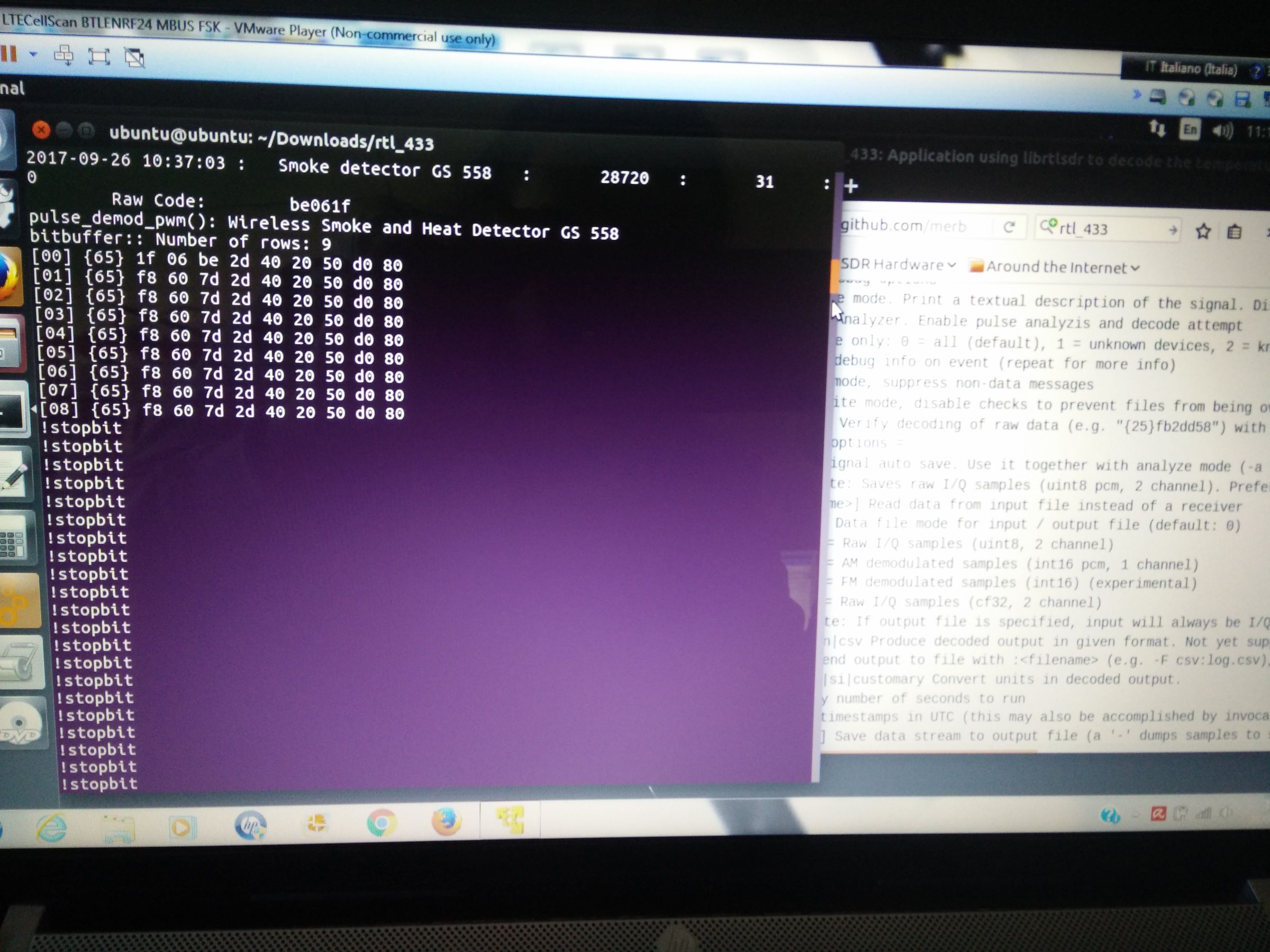 SMART INSTALL Rtl_433 Receiver ON WINDOWS WORKSTATION AND VMWARE WITH RTL SDR : 4 Steps ...