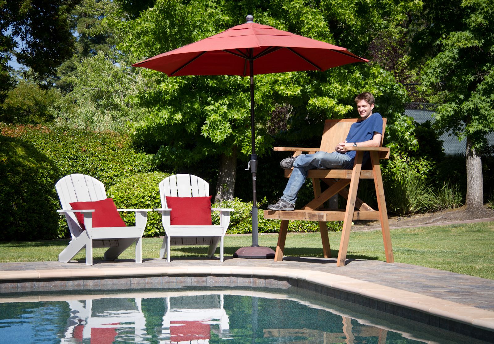 Lifeguard Chair From Recycled Lumber : 9 Steps (with Pictures ...