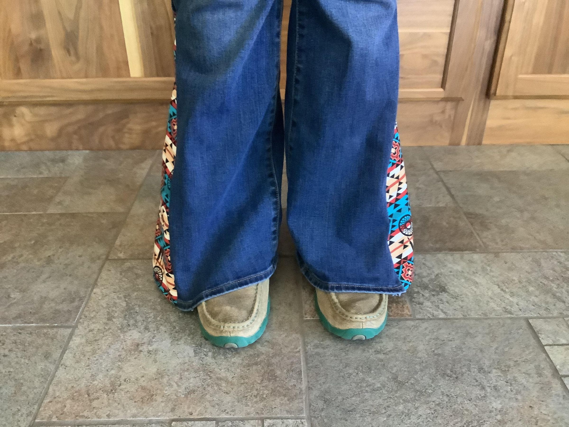 Fashionable Jeans Also Known As Bell Bottoms : 9 Steps (with Pictures ...