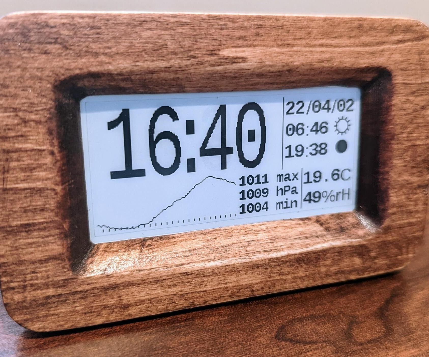 E-Paper Clock : 14 Steps (with Pictures) - Instructables