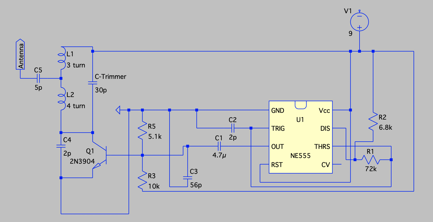 Radio Frequency Jamming Circuit 555 Timer : 6 Steps - Instructables