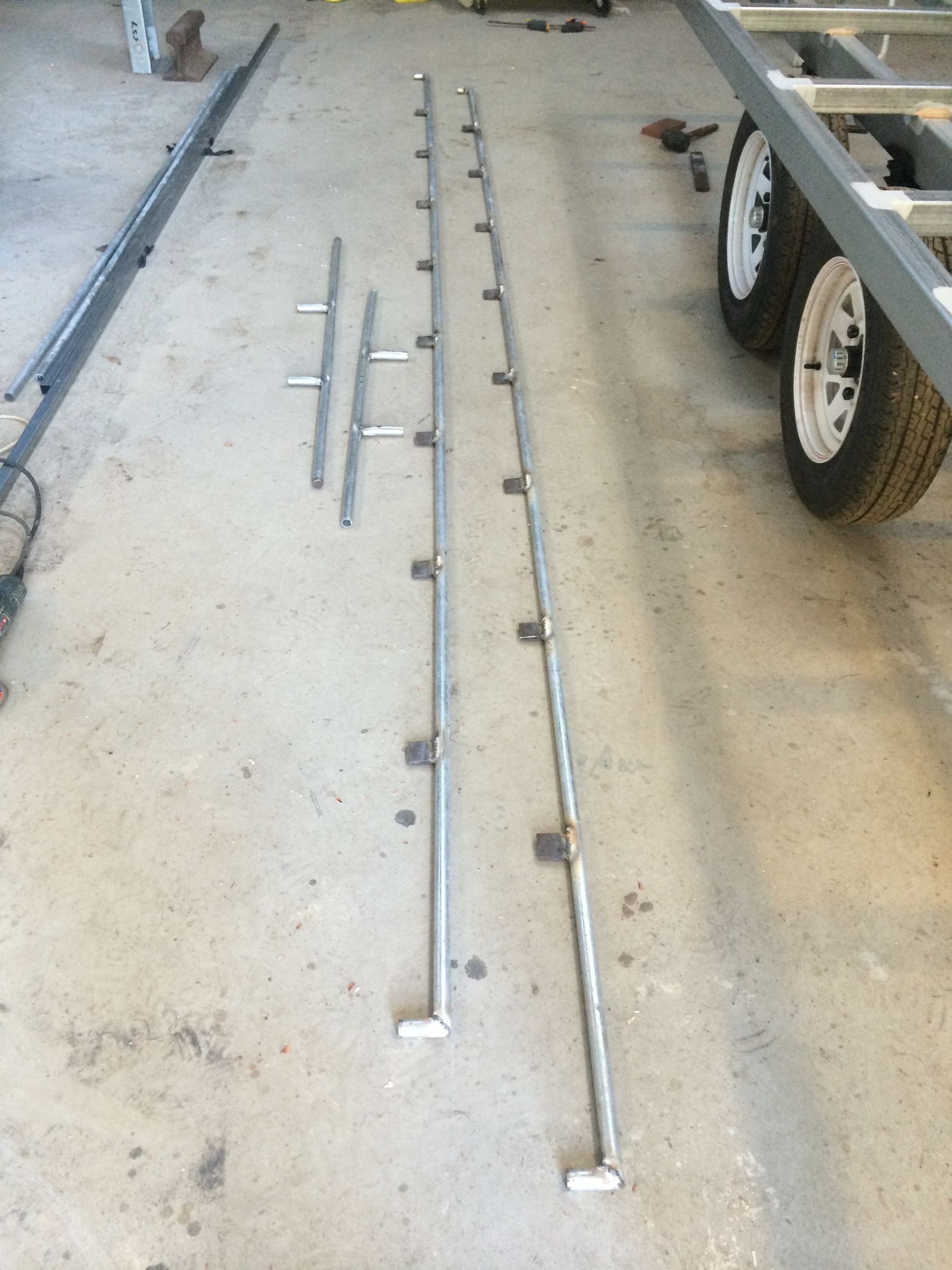 Three Trailers in One - Box, Car and Flat Top. the Box Top Trailer. : 5 ...