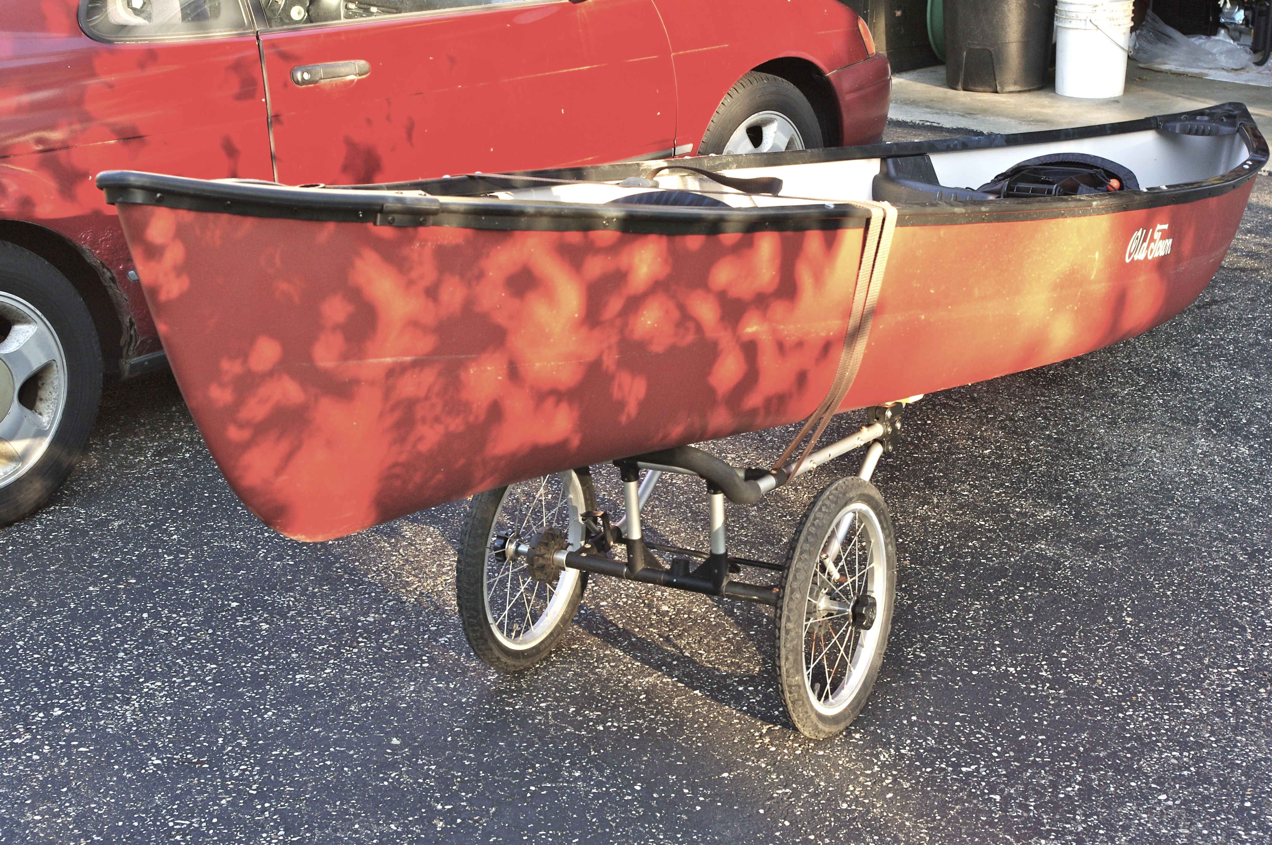 Canoe/Kayak Caddy Mod From a Jogging Stroller : 9 Steps (with Pictures ...