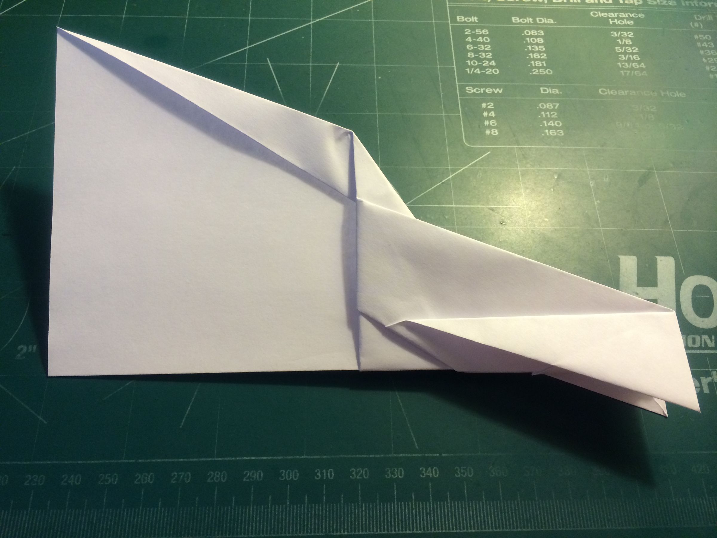 How to Make the Turbo UltraVulcan Paper Airplane : 5 Steps (with ...