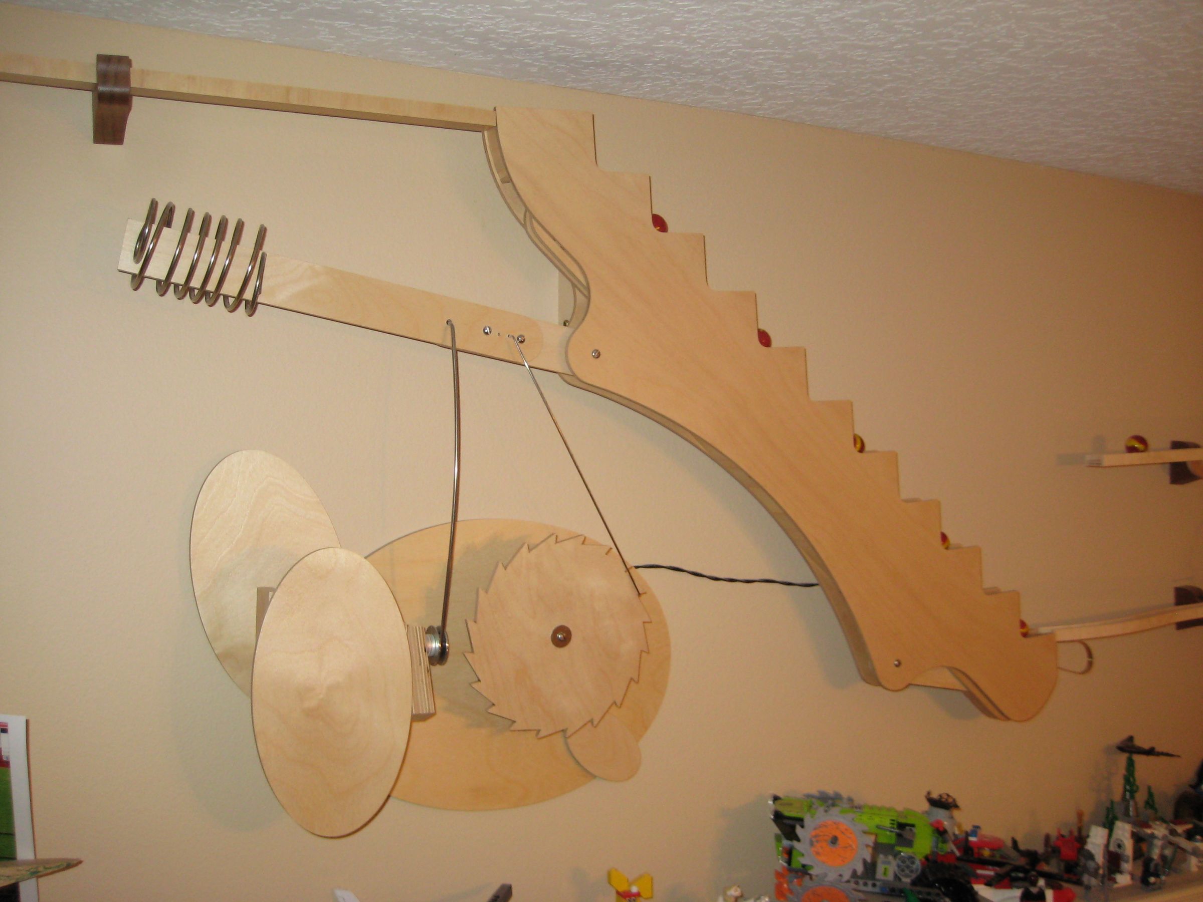 Kinetic Marble Track Around the Top of a Room : 9 Steps (with Pictures ...