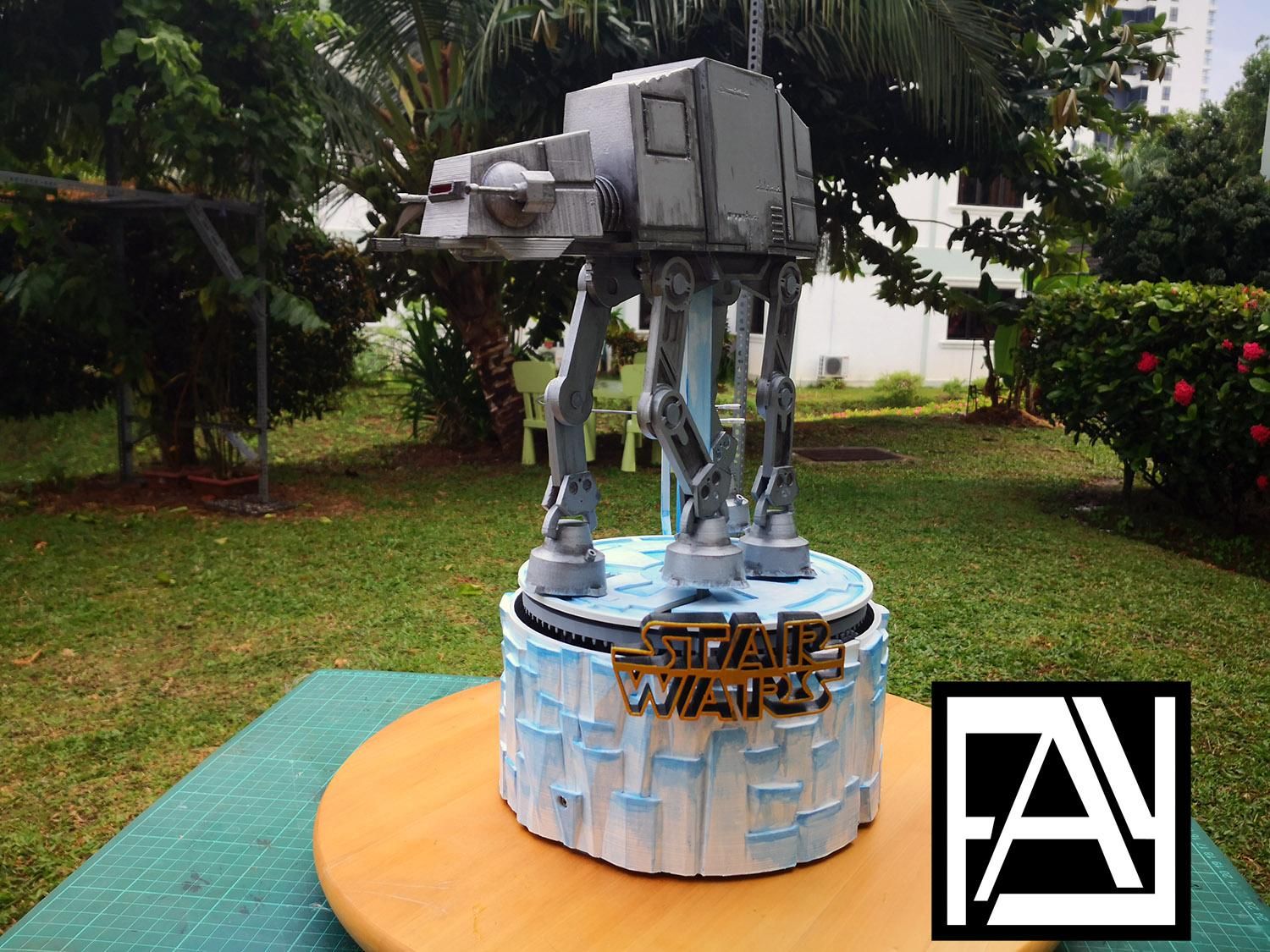 ATAT Motorized Automata : 12 Steps (with Pictures) - Instructables