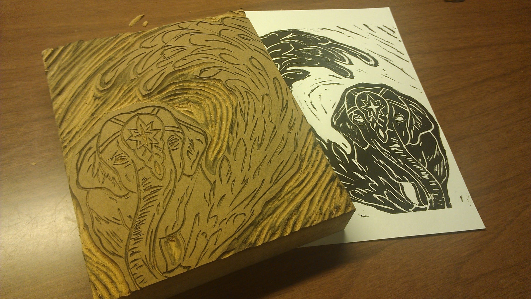 Linoleum Block Printing 6 Steps with Pictures Instructables Linoleum Block Printing 6 Steps with Pictures Instructables