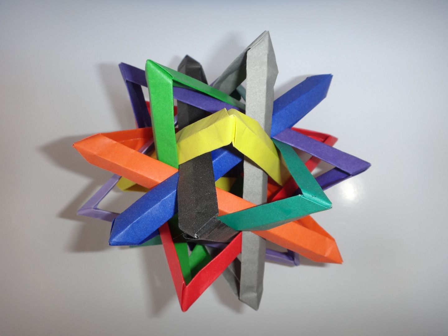 The Math and Art in Origami - How to Make Geometric Wireframes : 6 ...