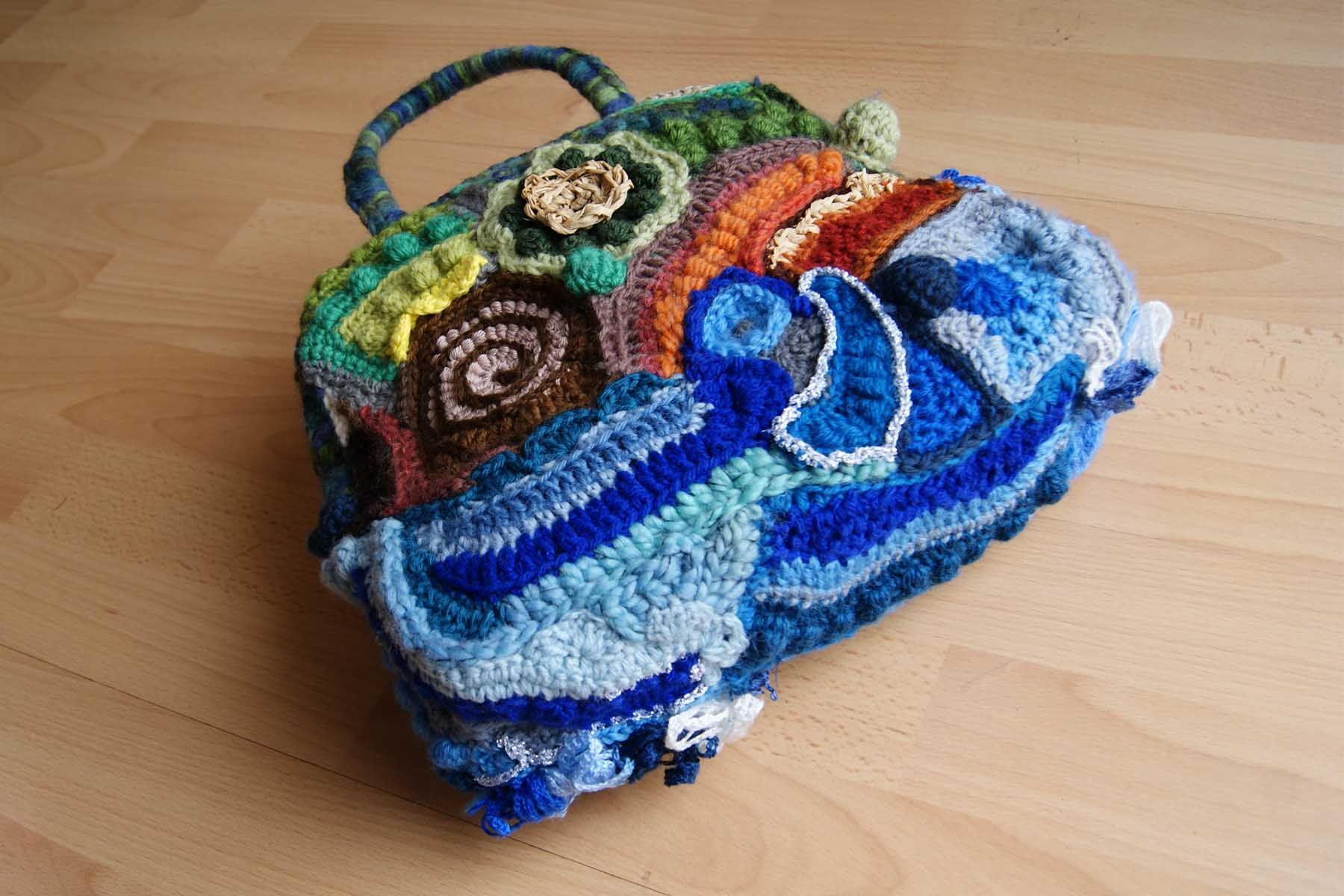 Freeform Crochet Bag: : 12 Steps (with Pictures) - Instructables