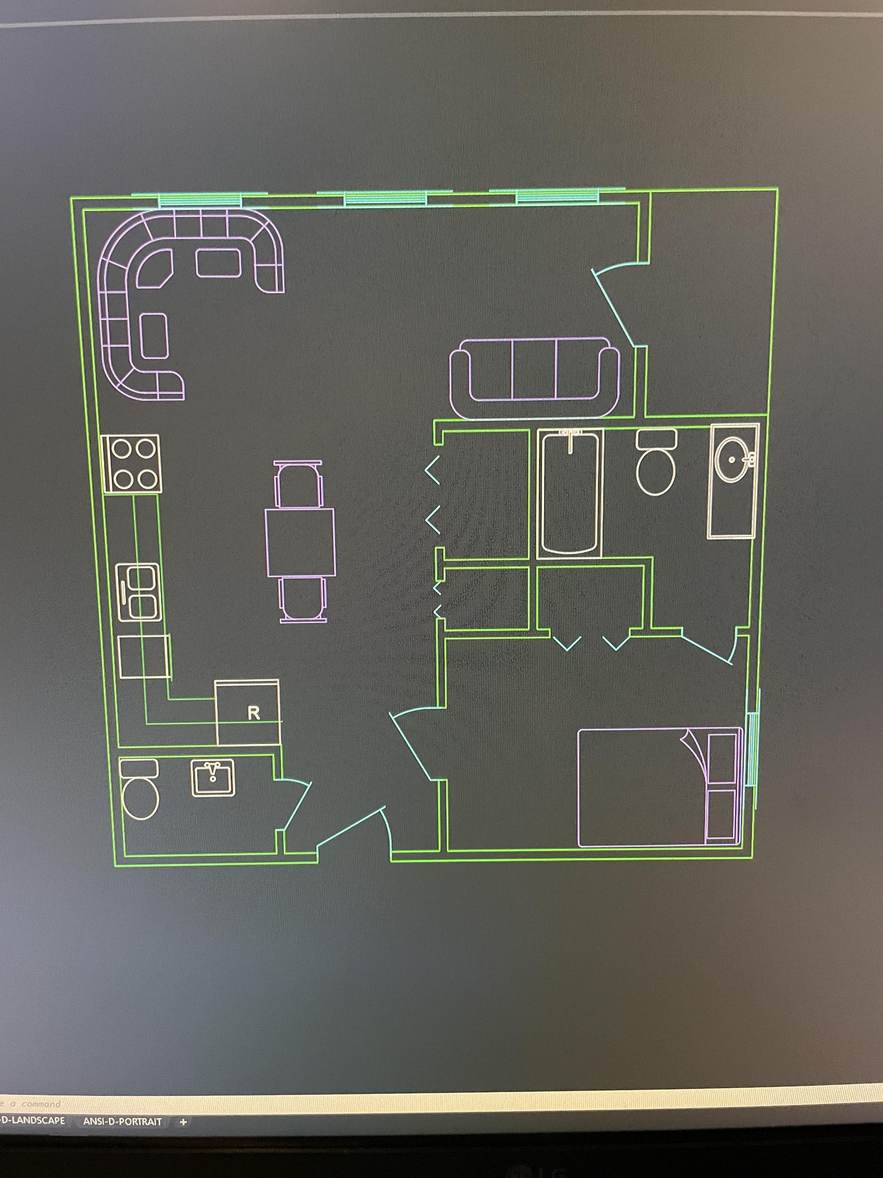 Basic Floor Plan Drafting in AutoCad : 7 Steps - Instructables