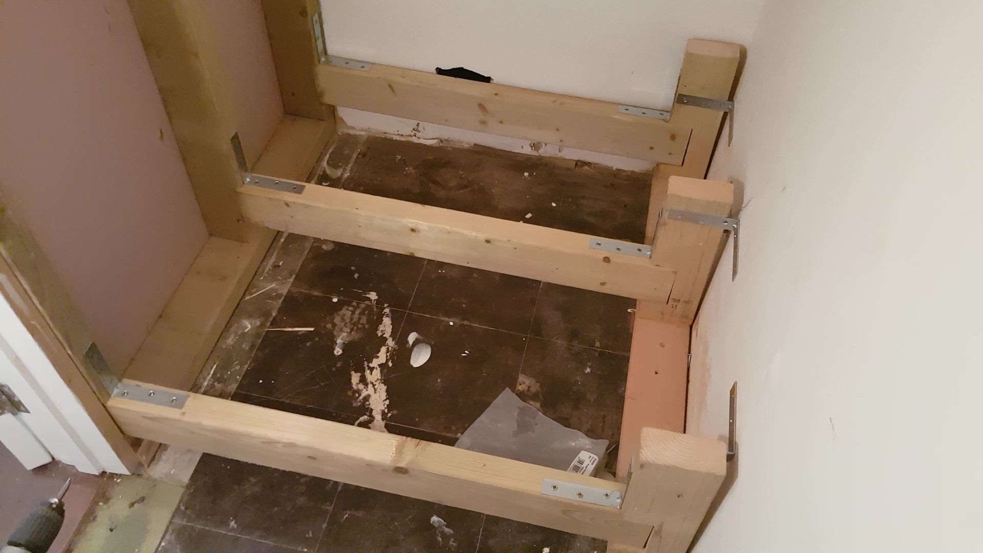 Under Stairs Hidden Storage Drawers : 15 Steps (with Pictures ...