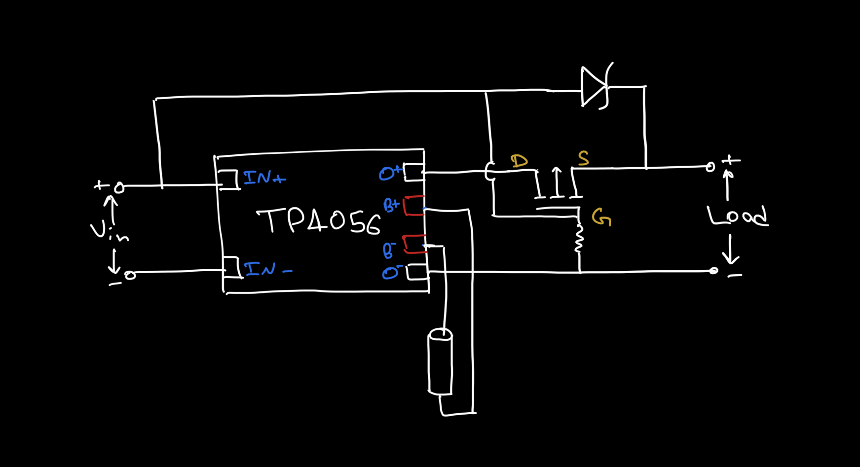 Load Sharing || Use Solar Panel Safely With TP4056 : 6 Steps ...