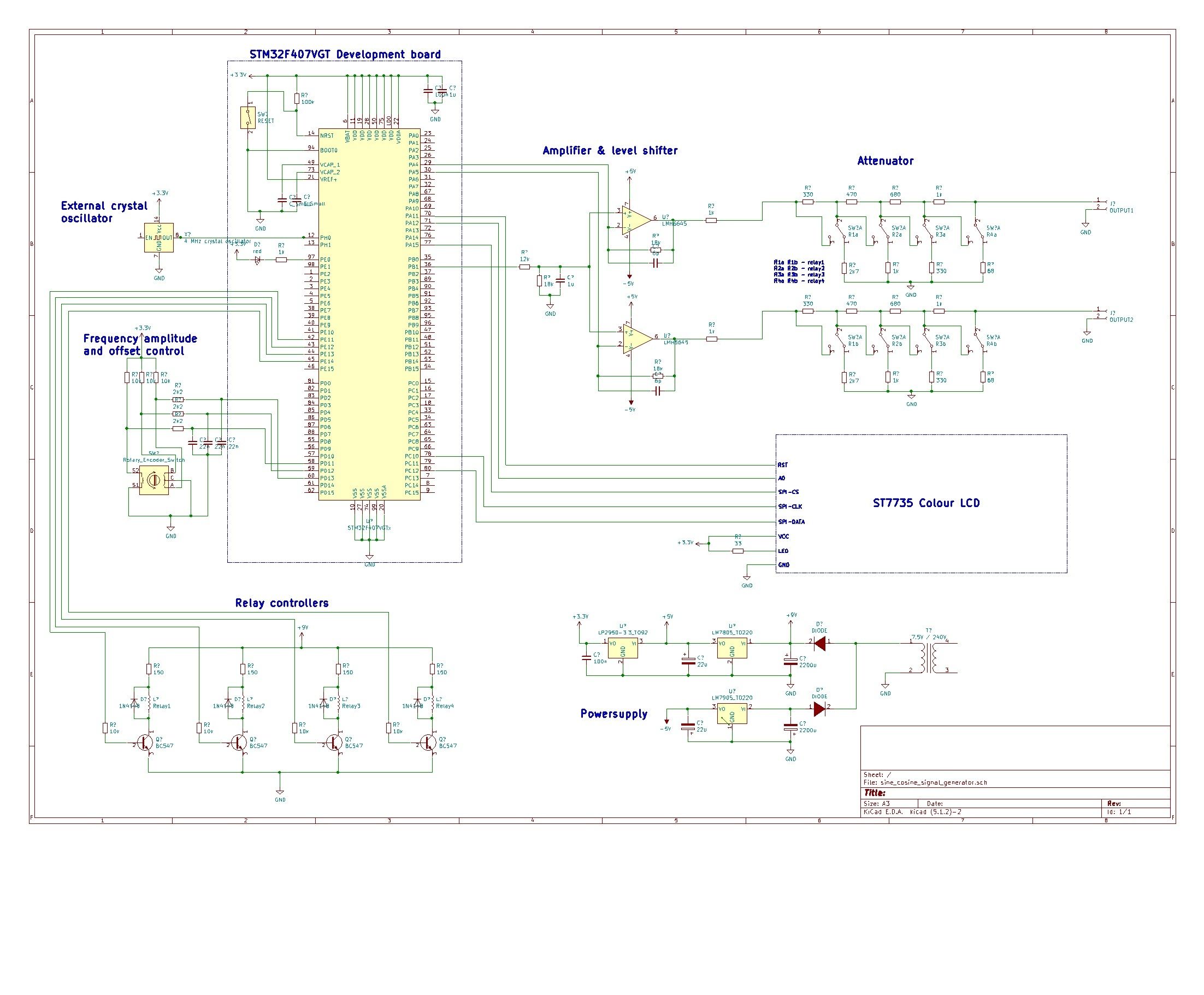 Sinewave and Cosinewave Signal Generator : 7 Steps (with Pictures ...