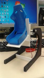 1/6 Model Motion Simulation Chair /w Microsoft Flight Sim X : 6 Steps ...