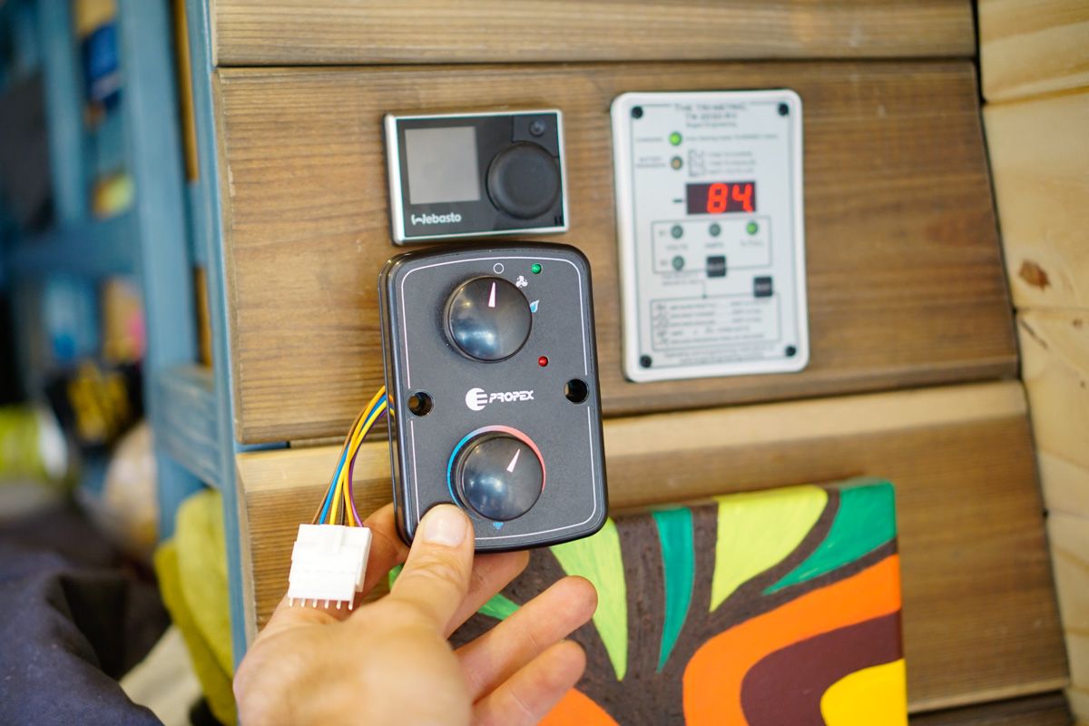 How to Install a Propex HS2000 Heater in a Camper Van Conversion : 11 ...