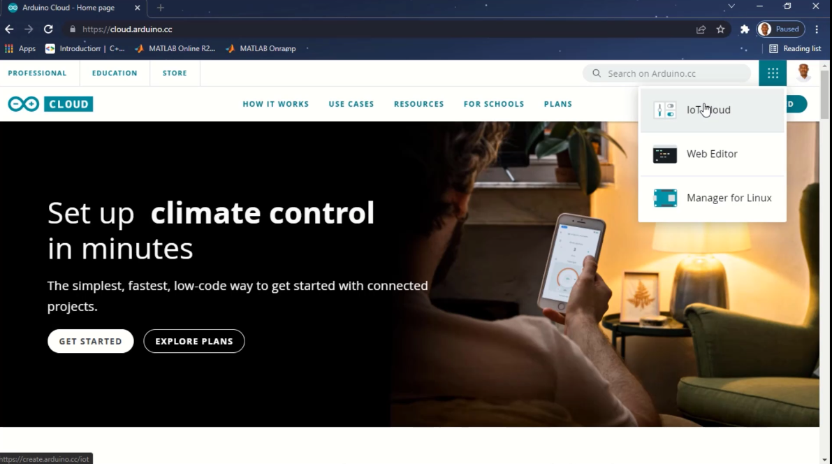 How to Send DHT Data From ESP8266 to Arduino IoT Cloud : 9 Steps ...