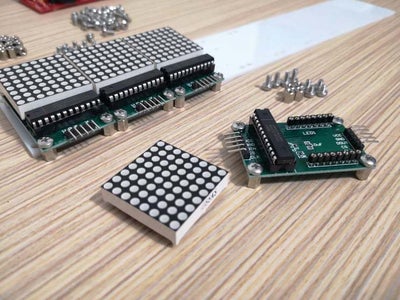 BT LED Matrix Display - 80x8 Px Arduino Based : 5 Steps (with Pictures) - Instructables