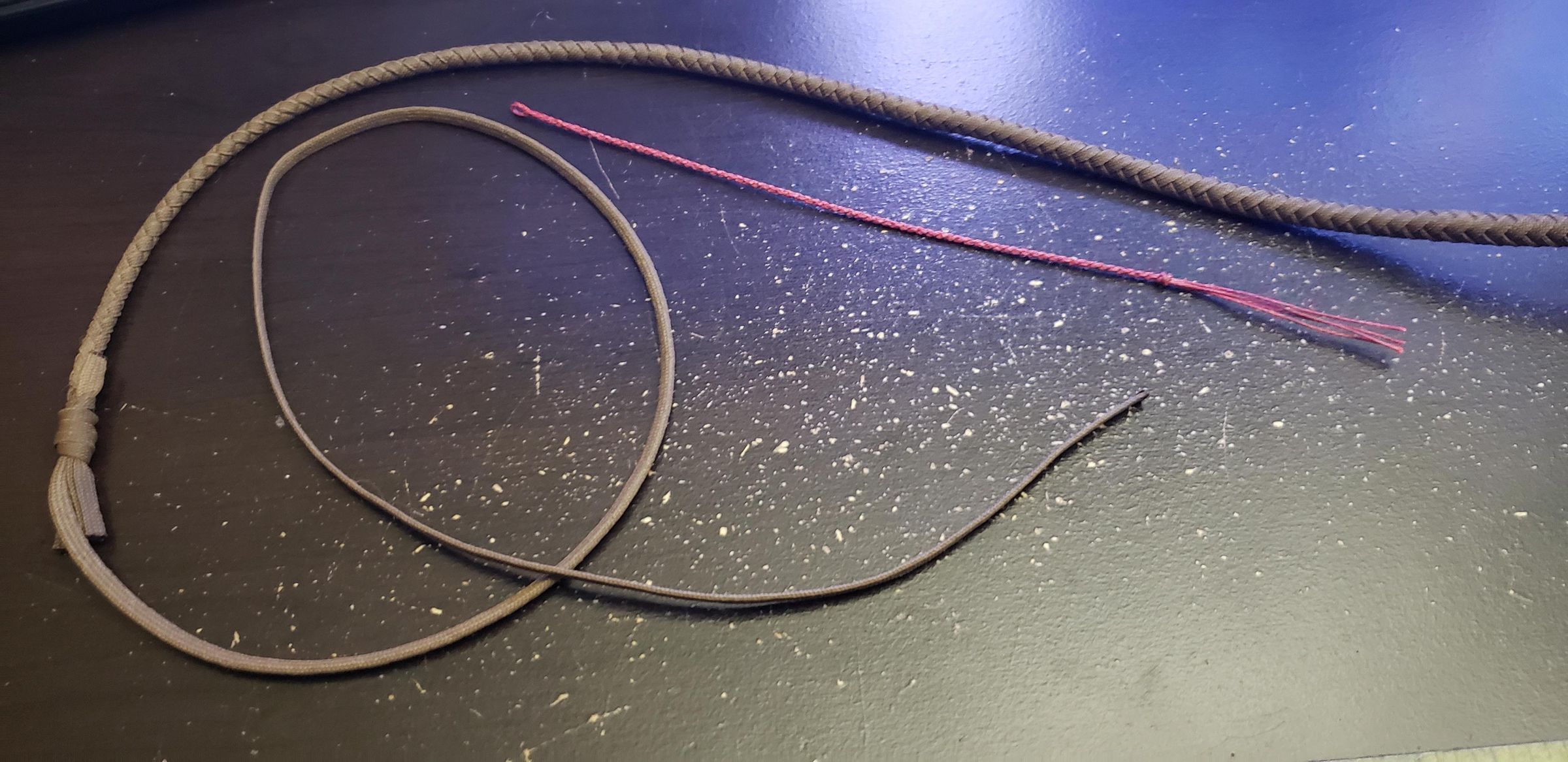 How to Make a 24 Plait 5 Belly Nylon Bullwhip : 10 Steps (with Pictures ...