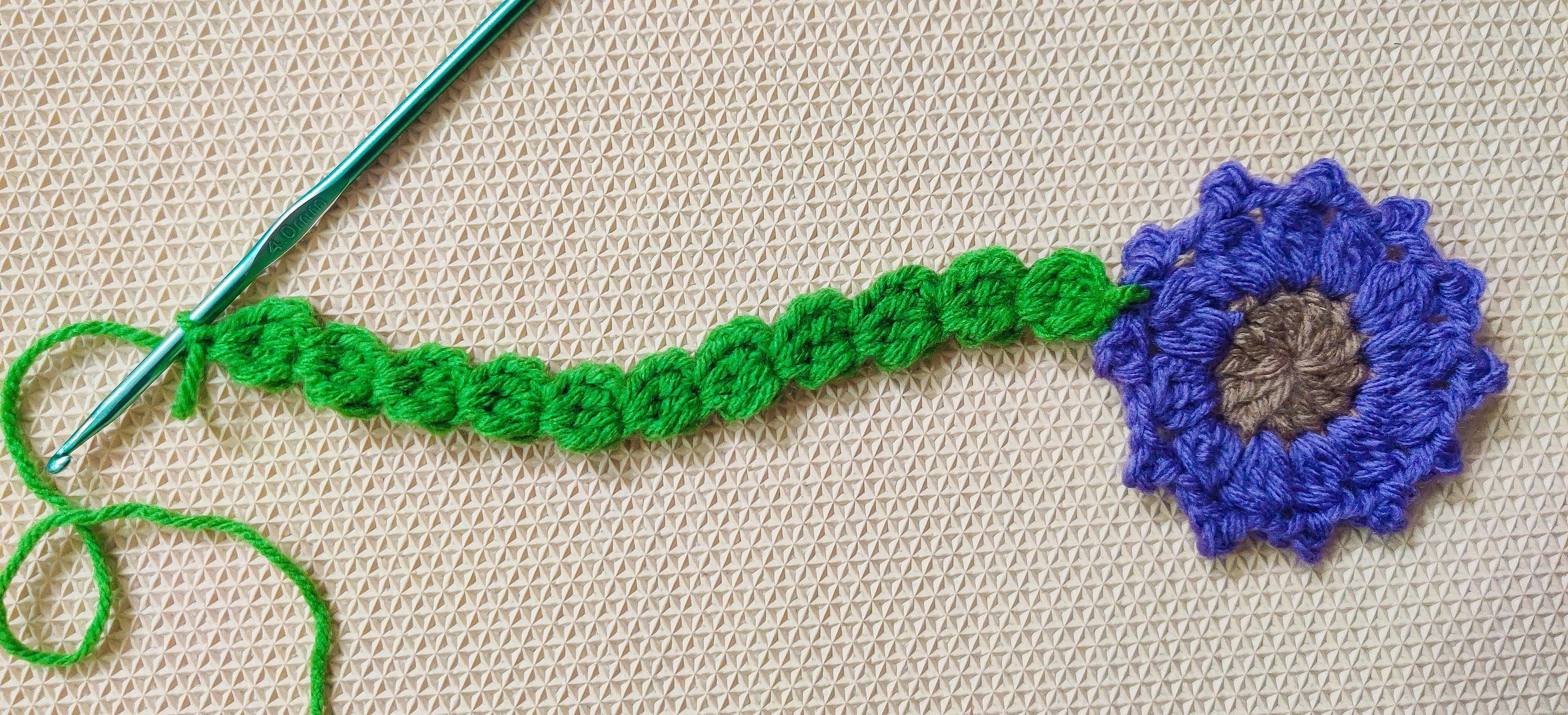 Quick and Easy Crochet Flower Bookmark : 4 Steps (with Pictures ...